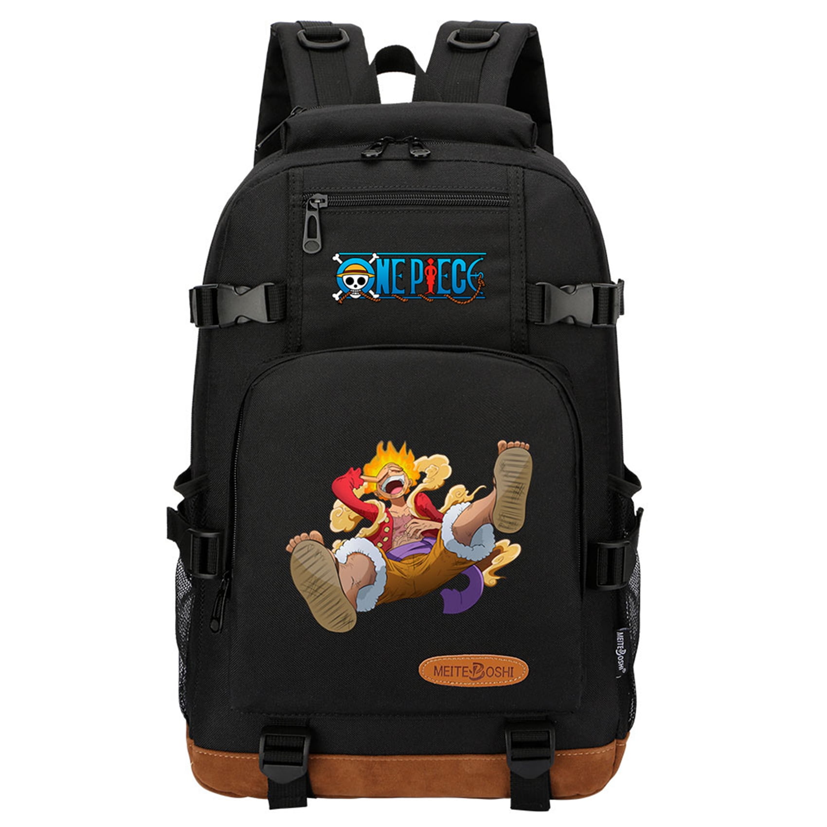 Anime One Piece Backpack Nika Classic Knapsack-Waterproof Daypack ...