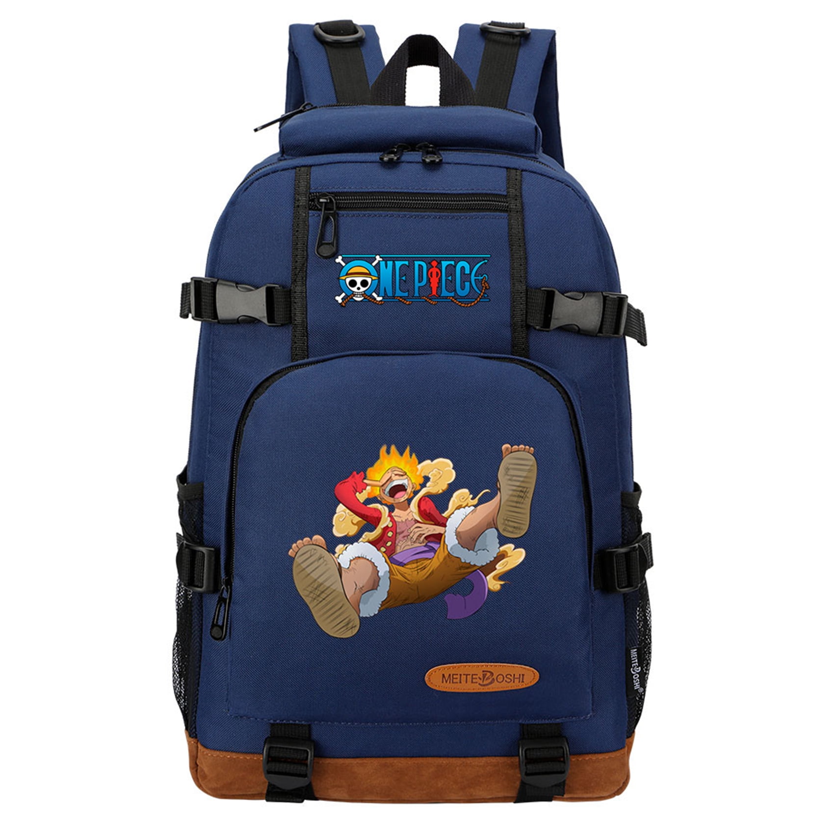 Anime One Piece Backpack Nika Classic Knapsack-Waterproof Daypack ...