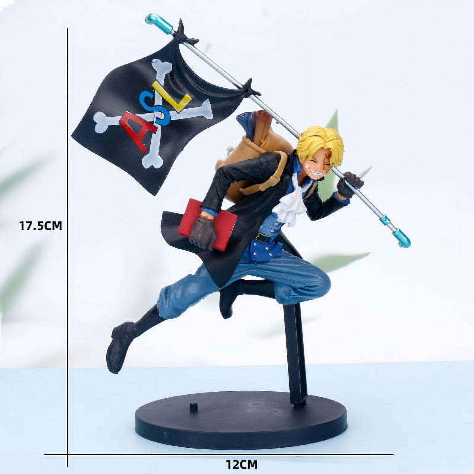 Anime One Piece Brothers Luffy Ace Sabo Running Action Figure Boxed ...