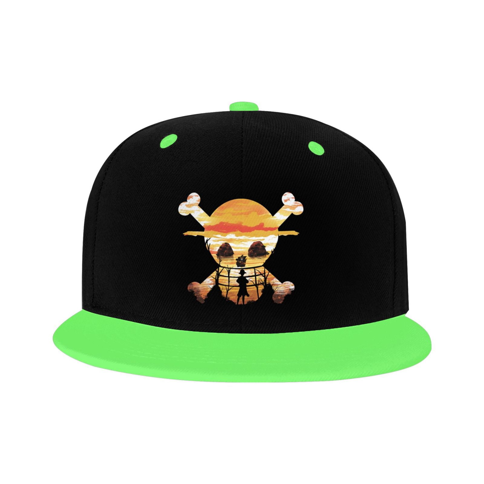 Anime One-Piece Luffy Kid'S Cartoon Baseball Cap,Adjustable Hip Hop Hat ...