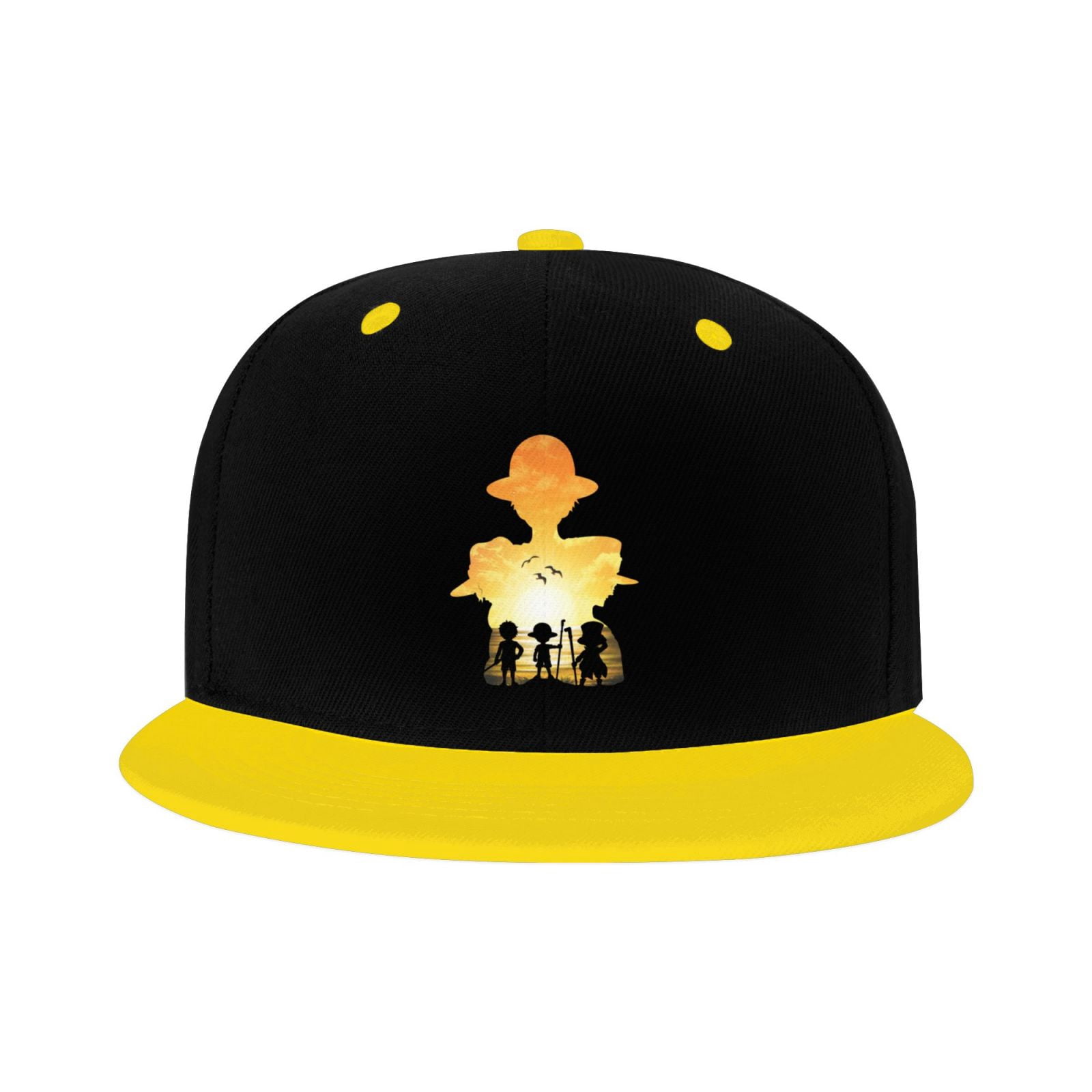 Anime One-Piece Luffy Kid'S Cartoon Baseball Cap,Adjustable Hip Hop Hat ...