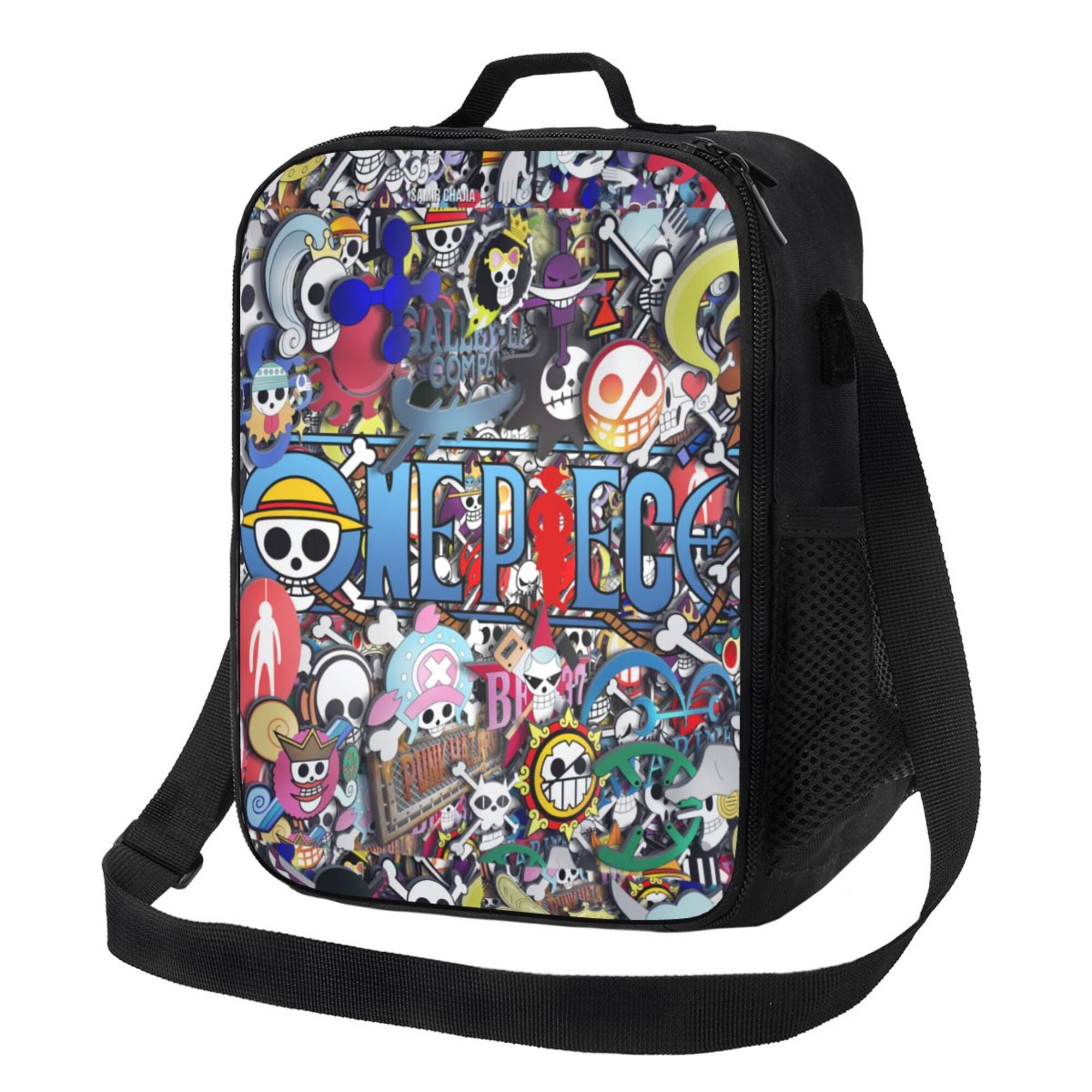 Anime One-Piece Luffy Lunch Bag Lunch Box Lightweight Durable Lunch ...