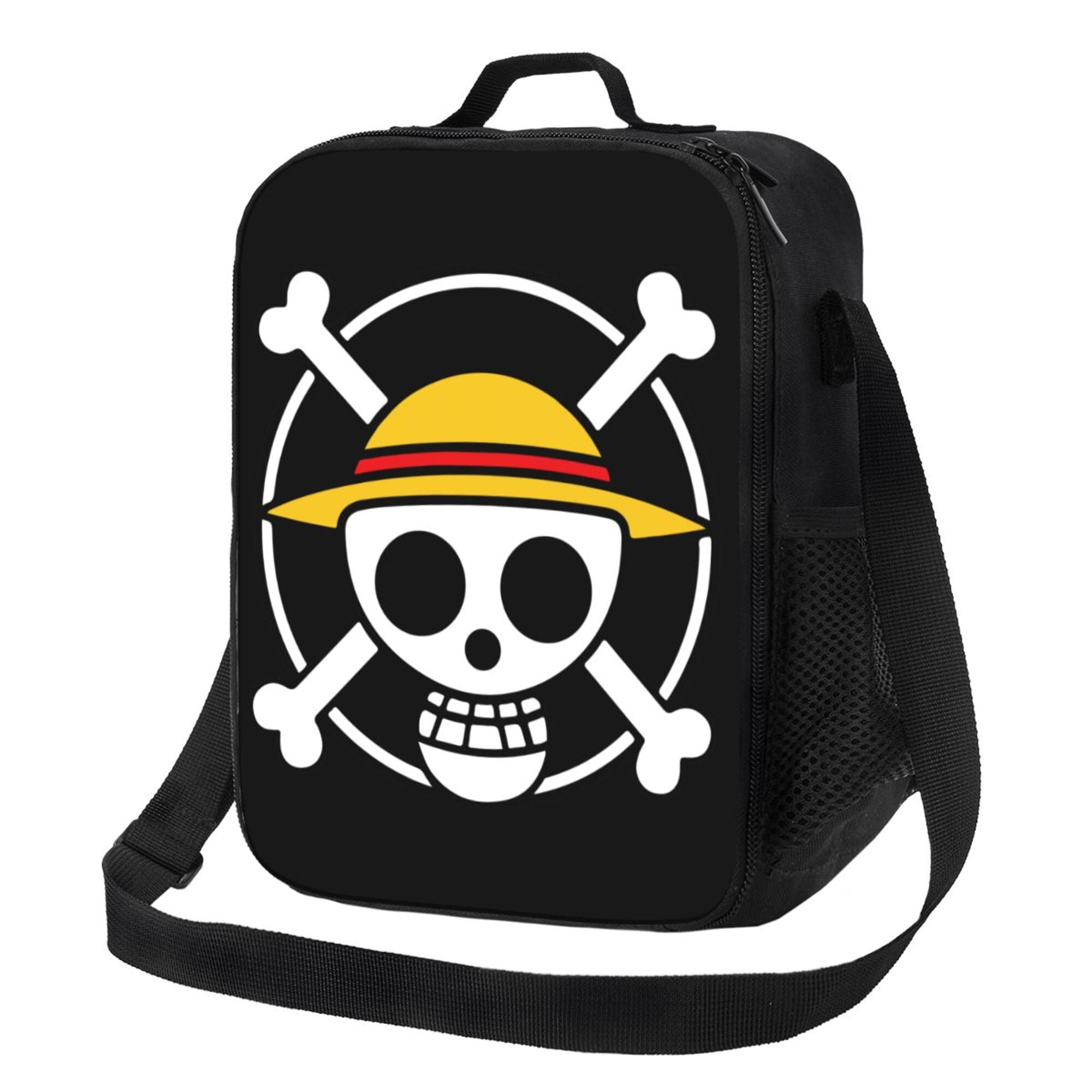 Anime One-Piece Luffy Lunch Bag Lunch Box Lightweight Durable Lunch ...