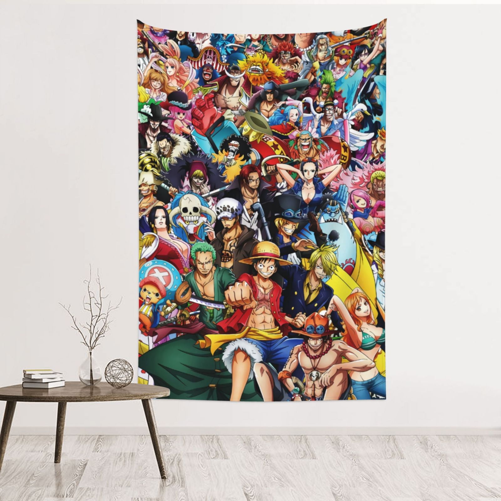 Anime One-Piece Luffy Tapestry Wall Hanging Home Decoration Wall ...