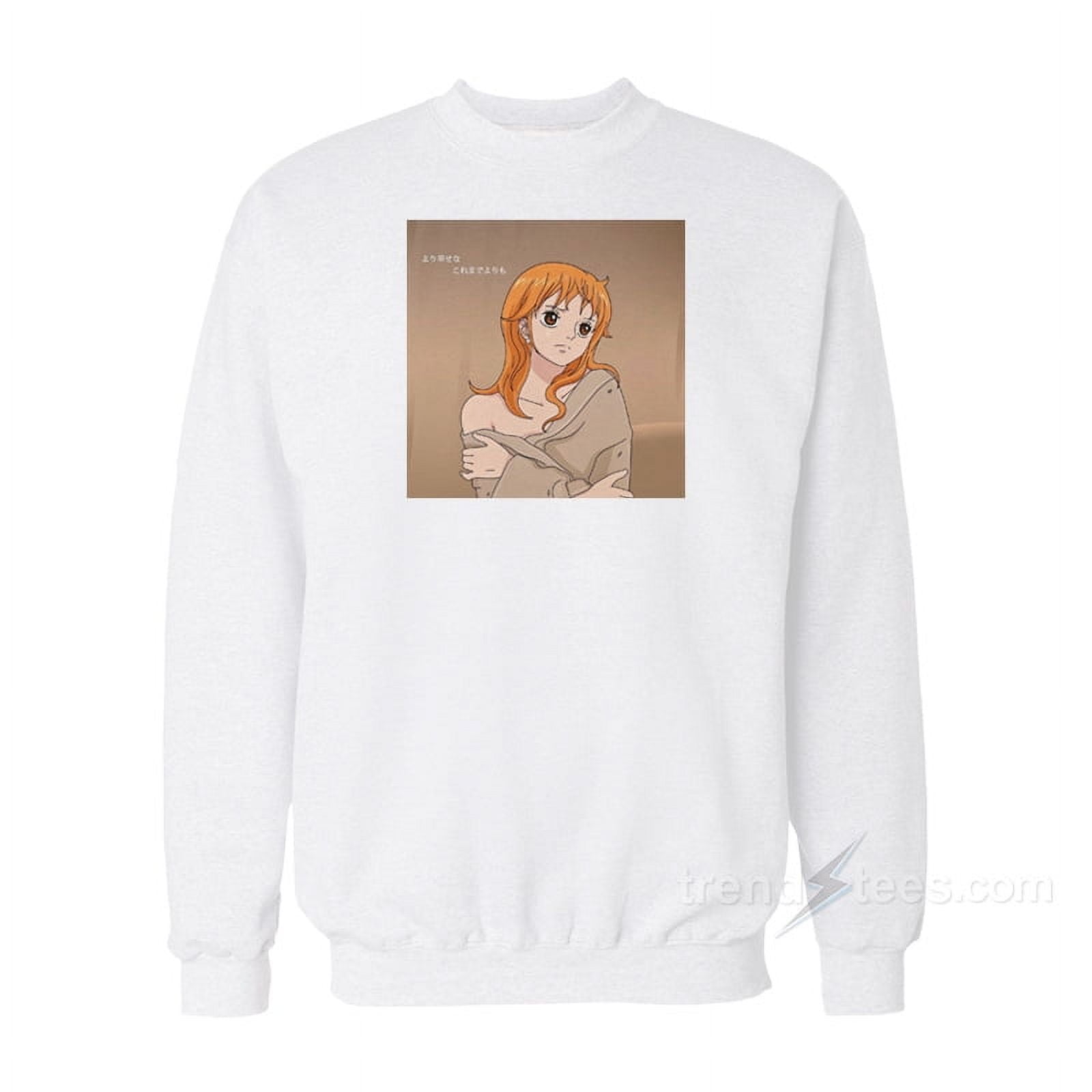Anime One Piece Nami 'Happier Than Ever' Sweatshirt: A Stylish Design ...