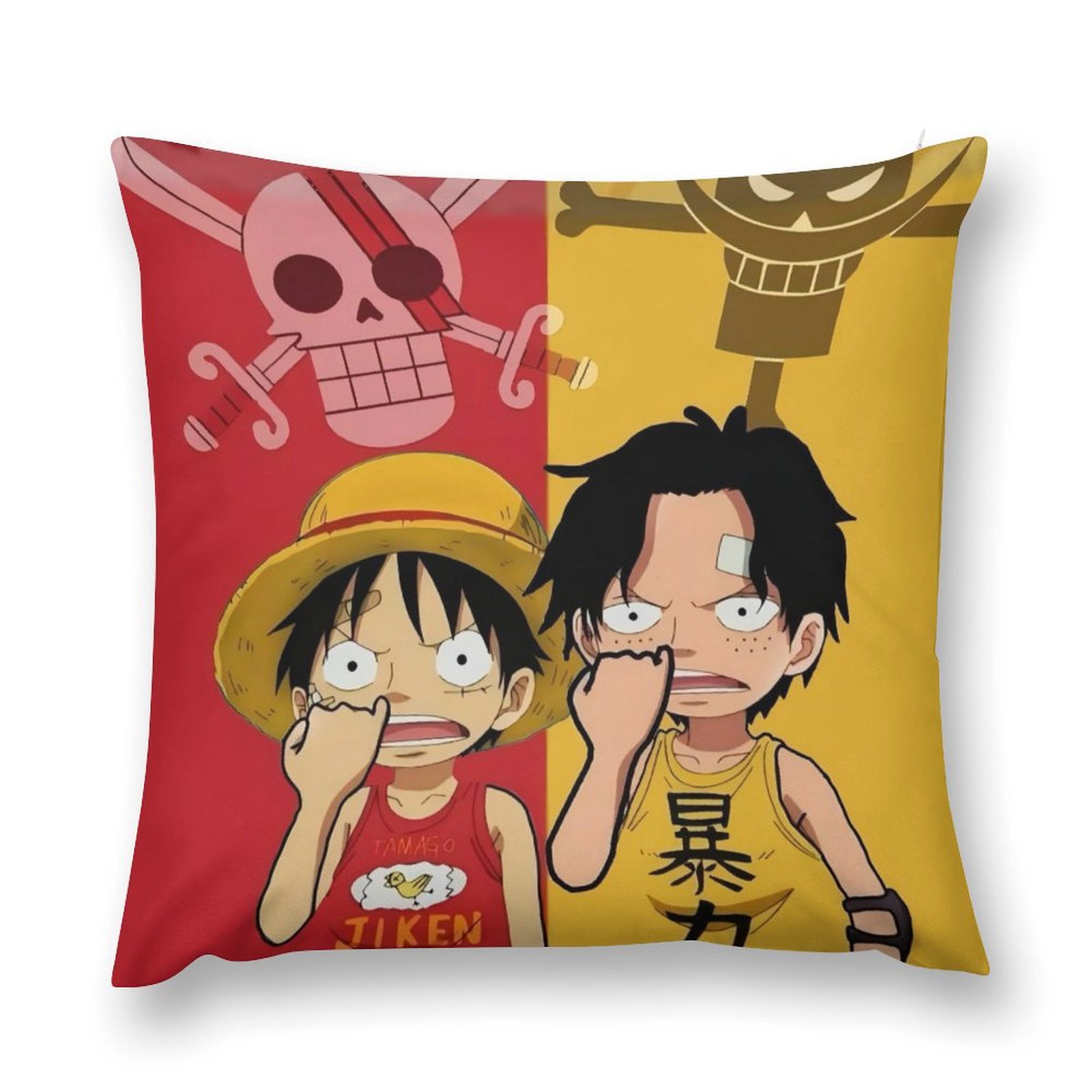 Anime One Piece Pillowcases One Piece Merch 20 "x20 " Anime Decorative ...