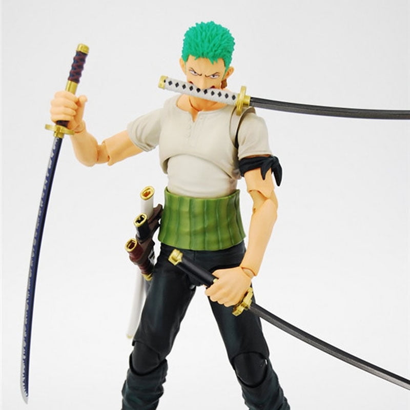 Anime One Piece Roronoa Zoro Past Blue Variable Articulated Boxed 18cm ...
