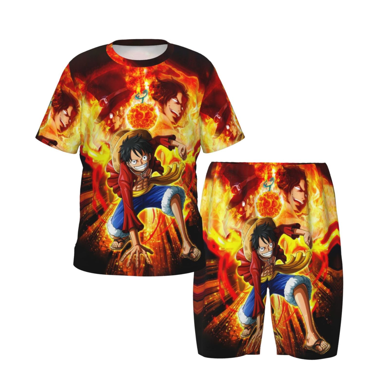 Anime One Piece Shirt Boys And Girls Shirt 3d Printed T-Shirts Cartoon ...