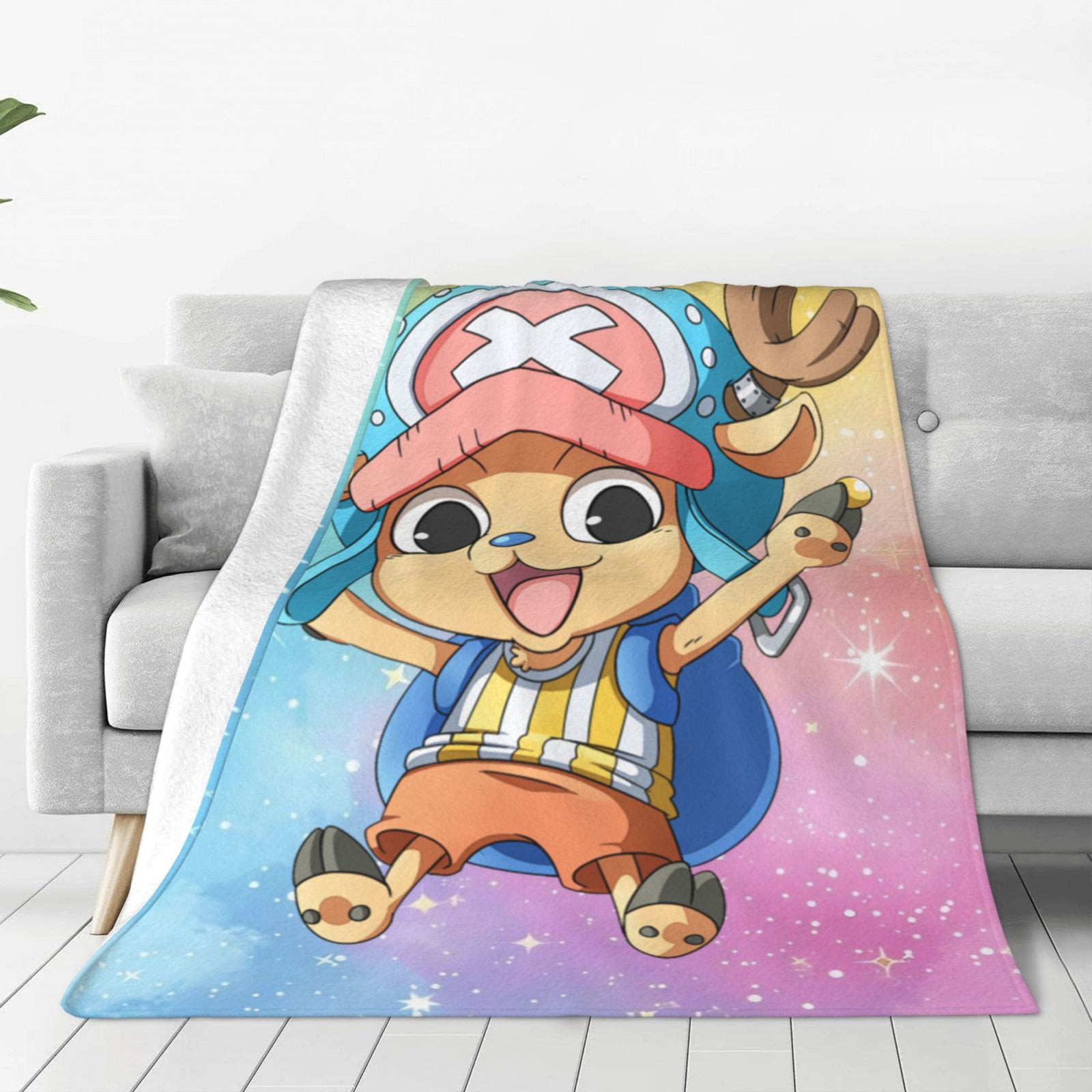 Anime One-Piece Tony Tony Chopper Throw Blanket Couch Bed Sofa Soft ...