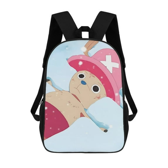 Anime One-Piece Tony Tony Chopper 17" Backpack Travel Bag for Men Women ...