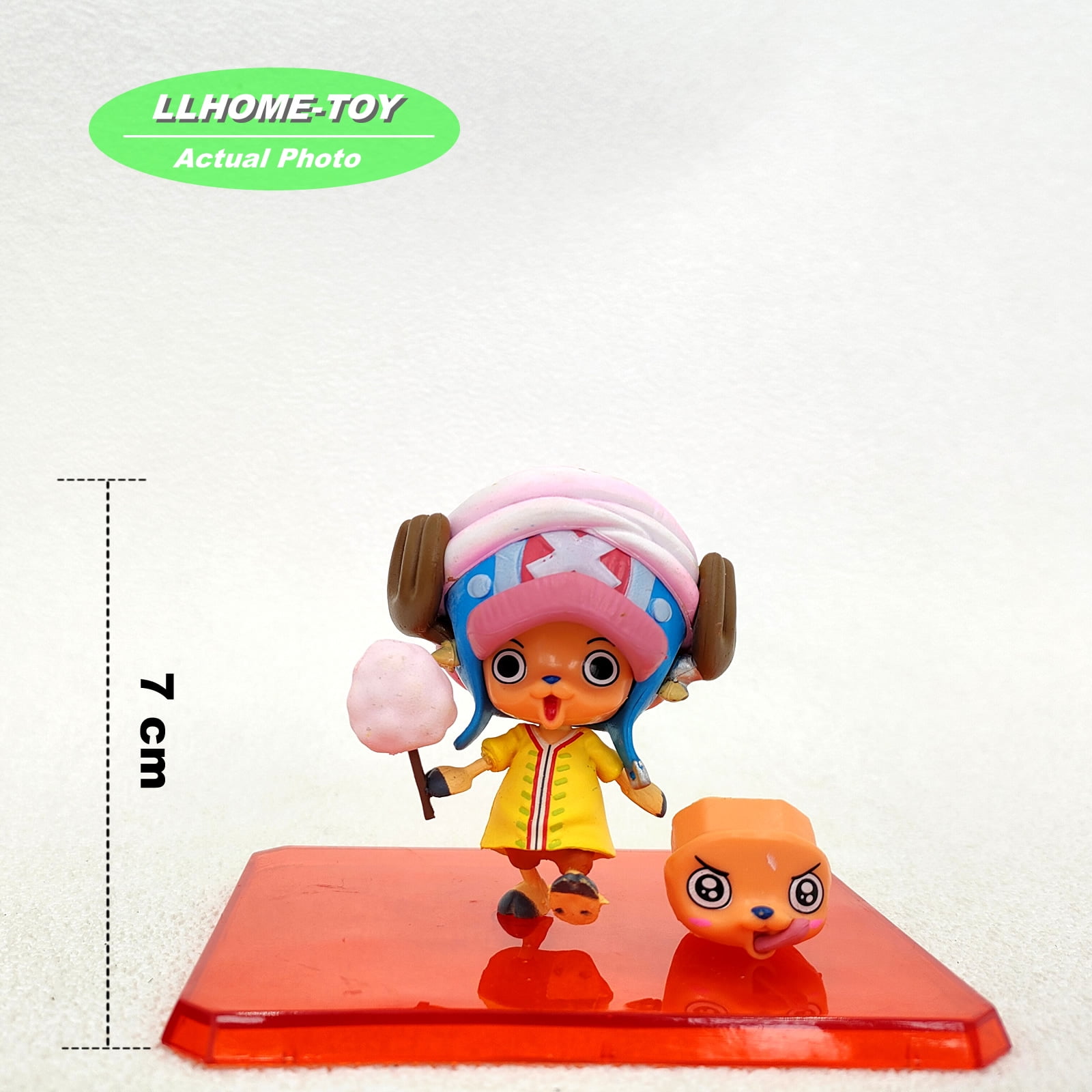 Anime One Piece Tony Tony Chopper Candy Face Change Figure Statue Toy ...
