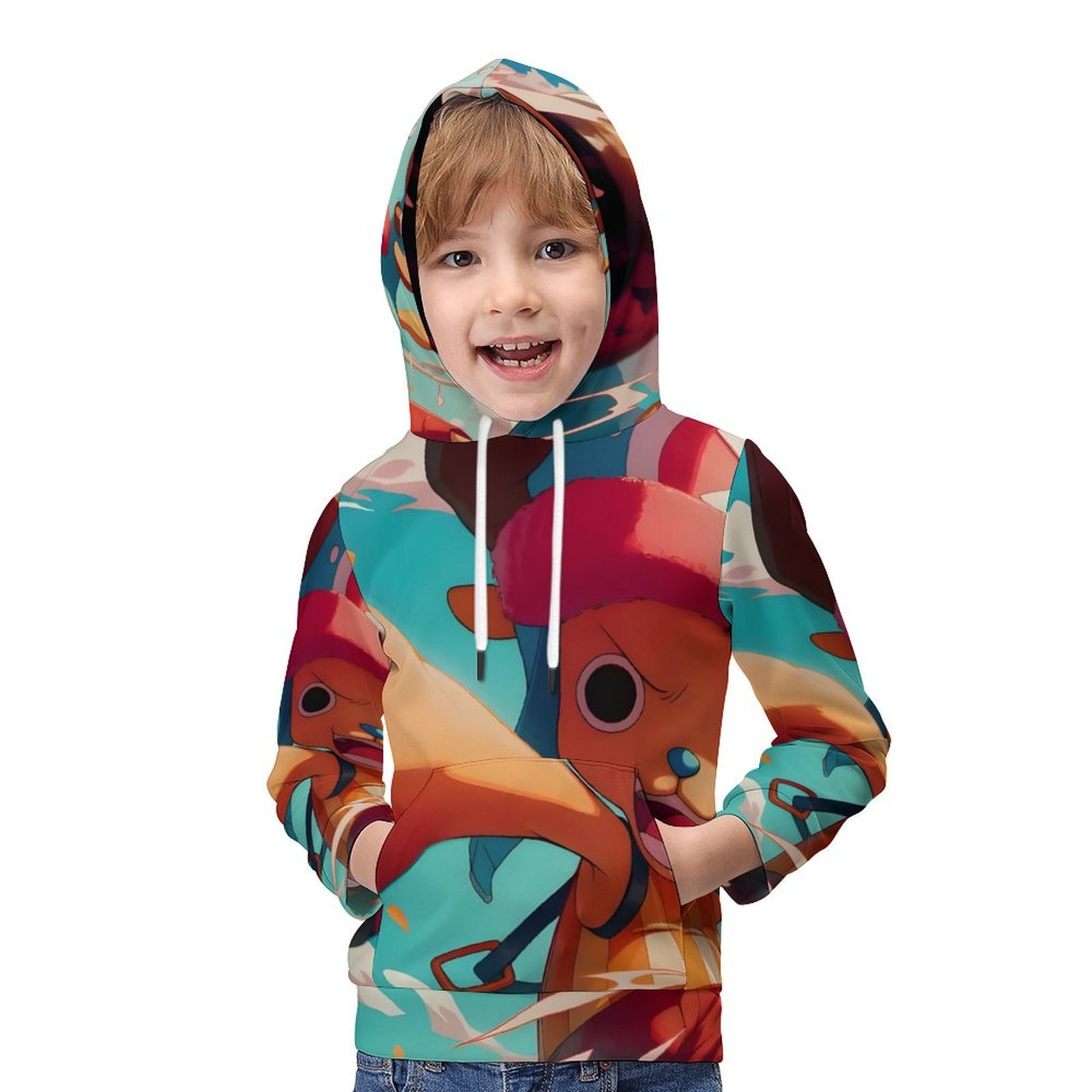 Anime One-Piece Tony Tony Chopper Kids' Hoodie 3d Print Sweatshirt Soft ...