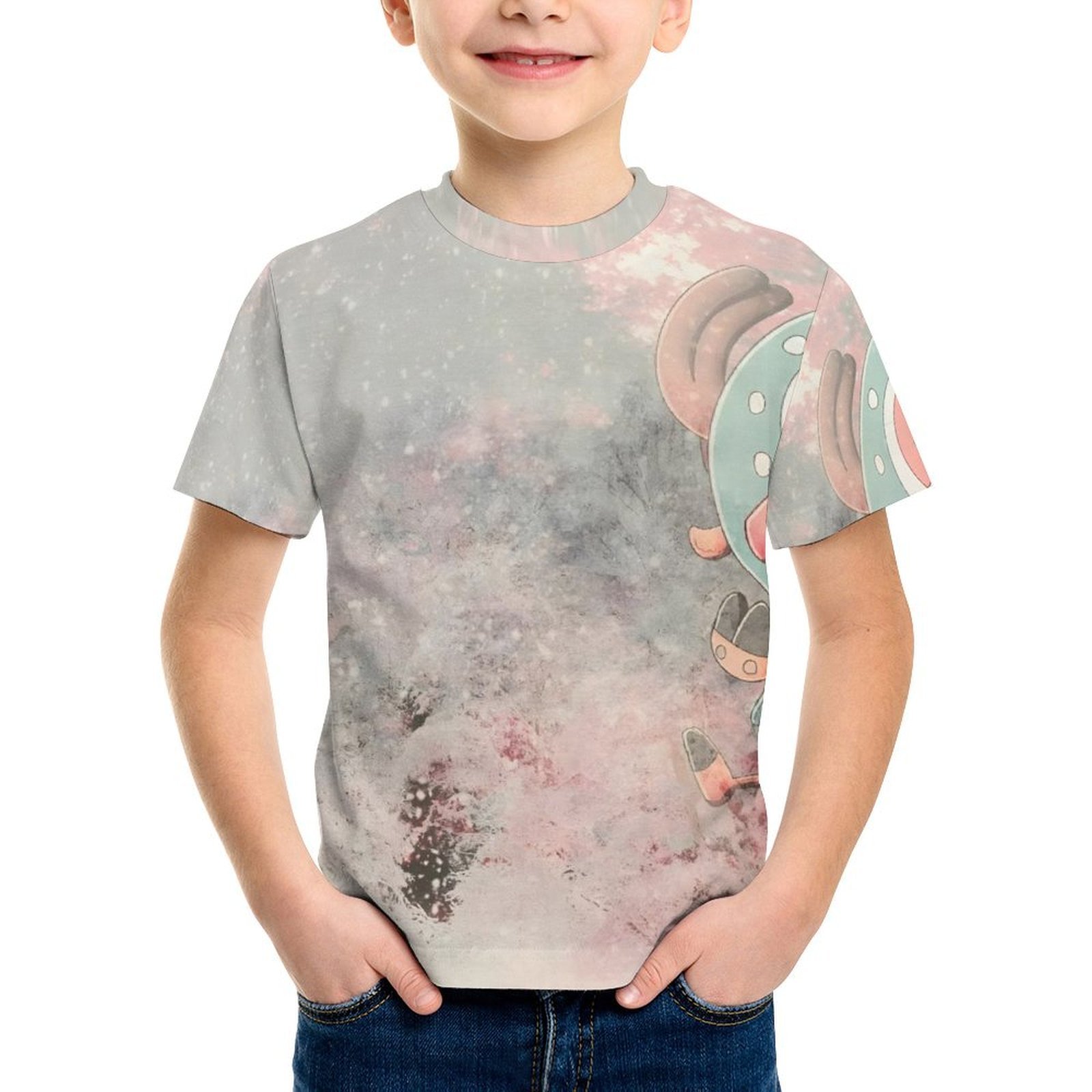 Anime One-Piece Tony Tony Chopper Kids T-Shirt 3d Printed Graphic T ...