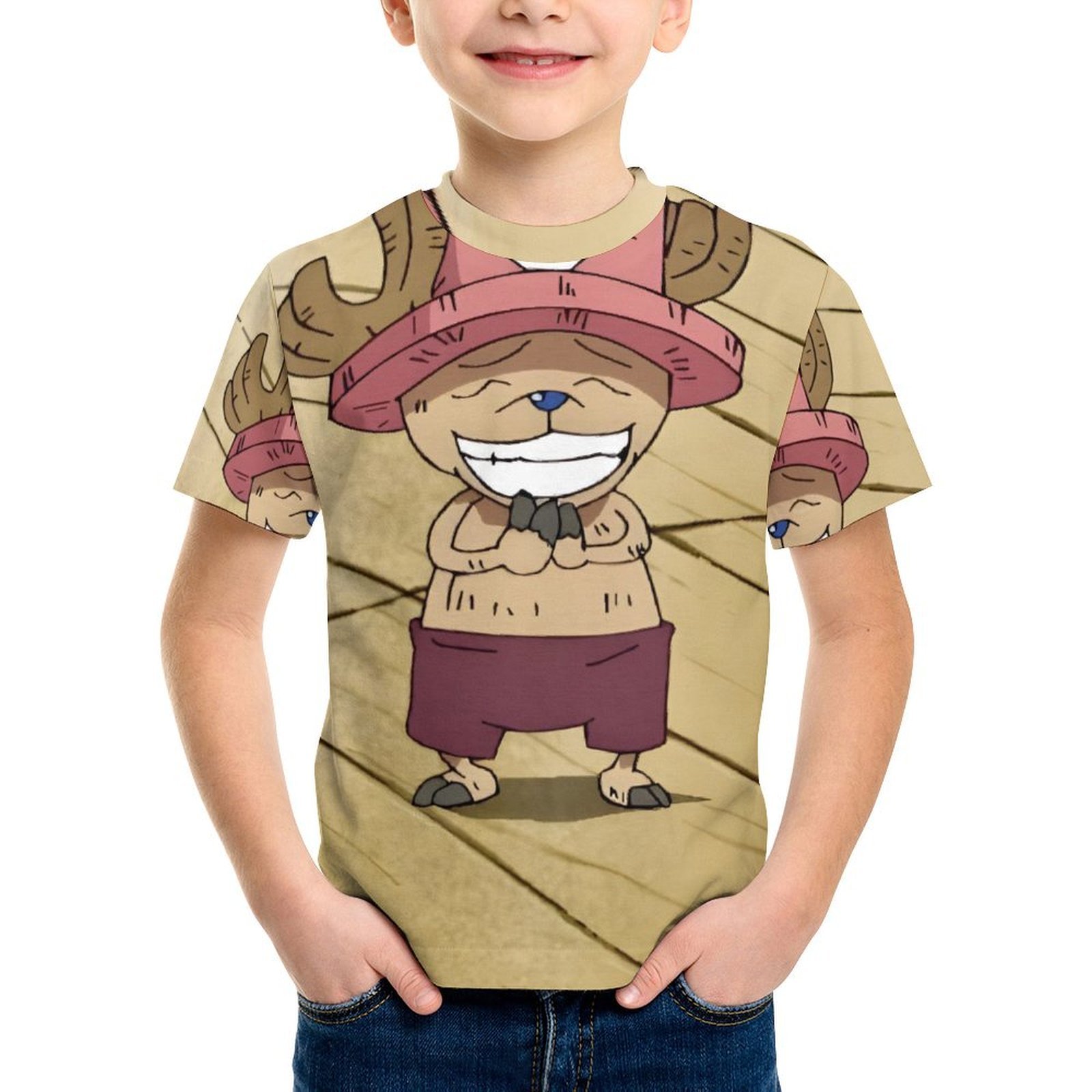 Anime One-Piece Tony Tony Chopper Kids T-Shirt 3d Printed Graphic T ...
