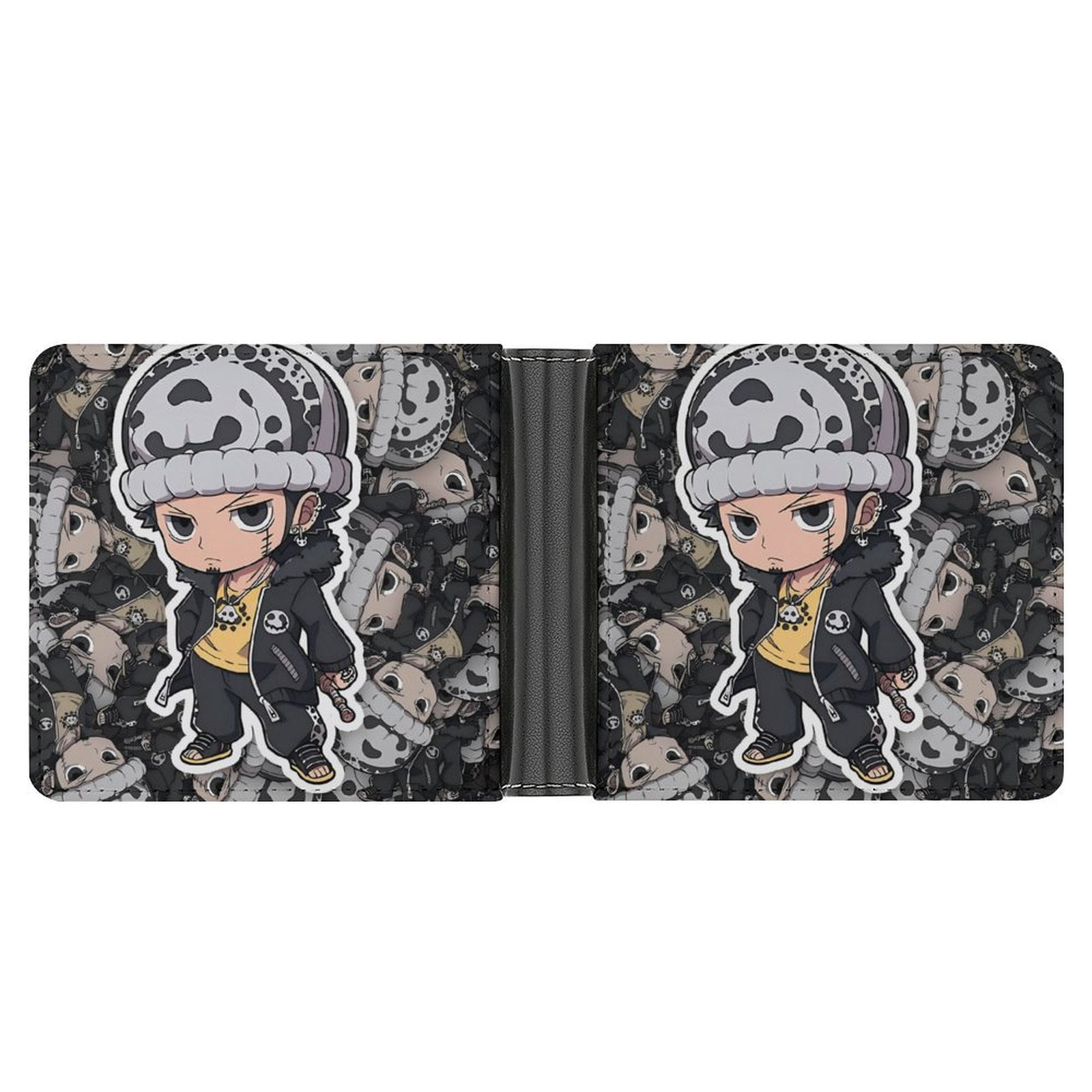 Anime One Piece Wallet For Men Purse Leather Bifold Wallet One Piece ...