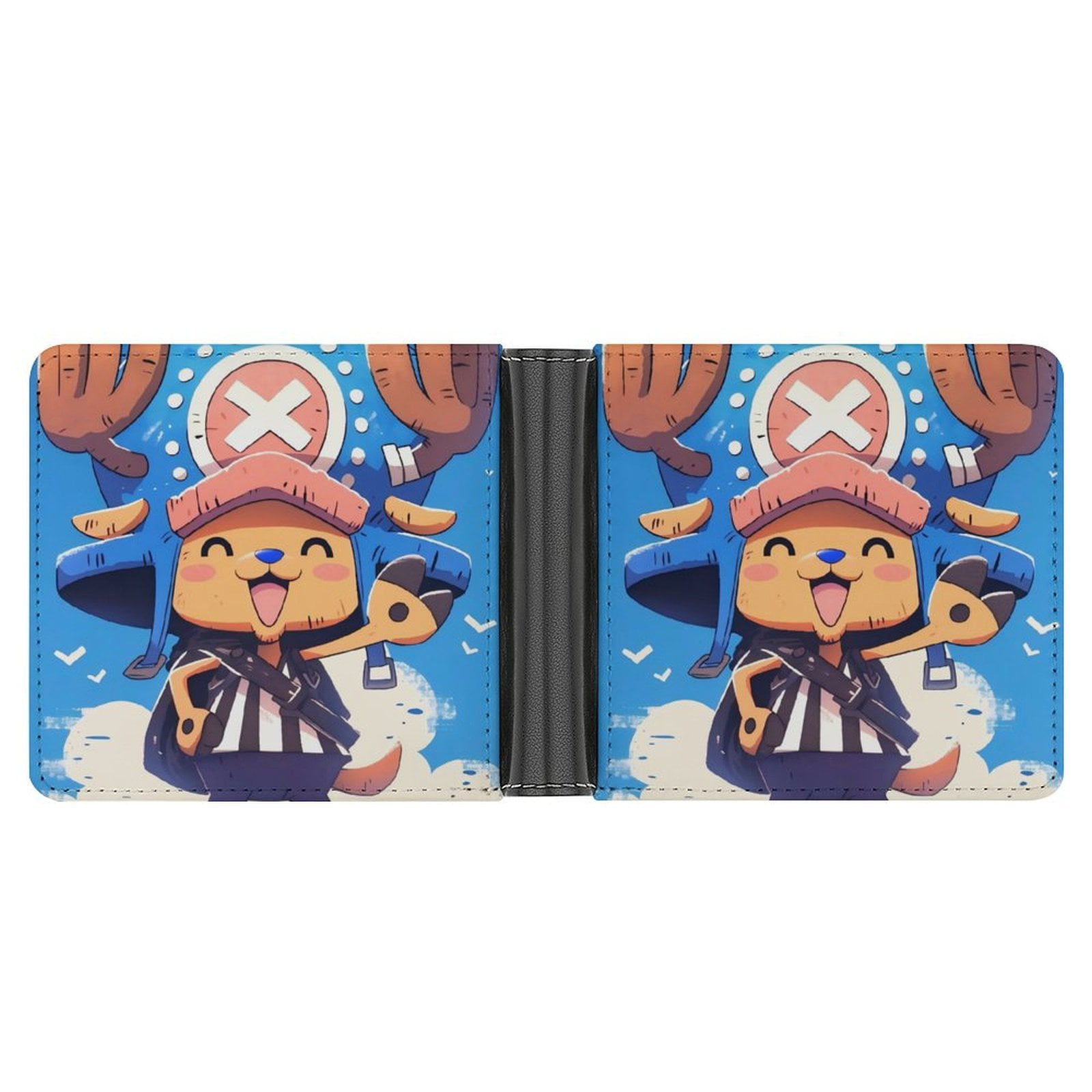 Anime One Piece Wallet For Men Purse Leather Bifold Wallet One Piece ...