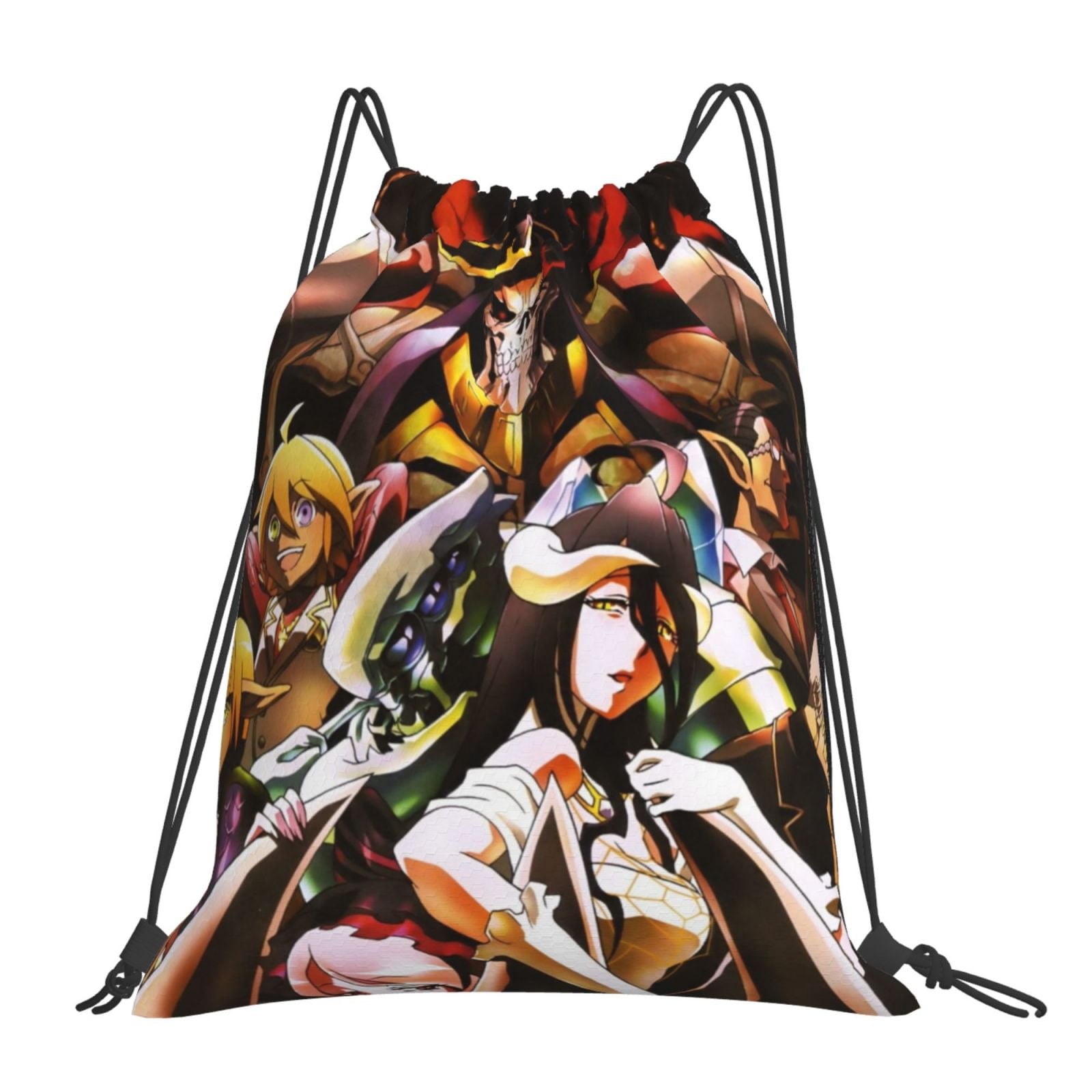 Anime Overlord Albedo Drawstring Backpack Sport Gym Bag For Yoga ...