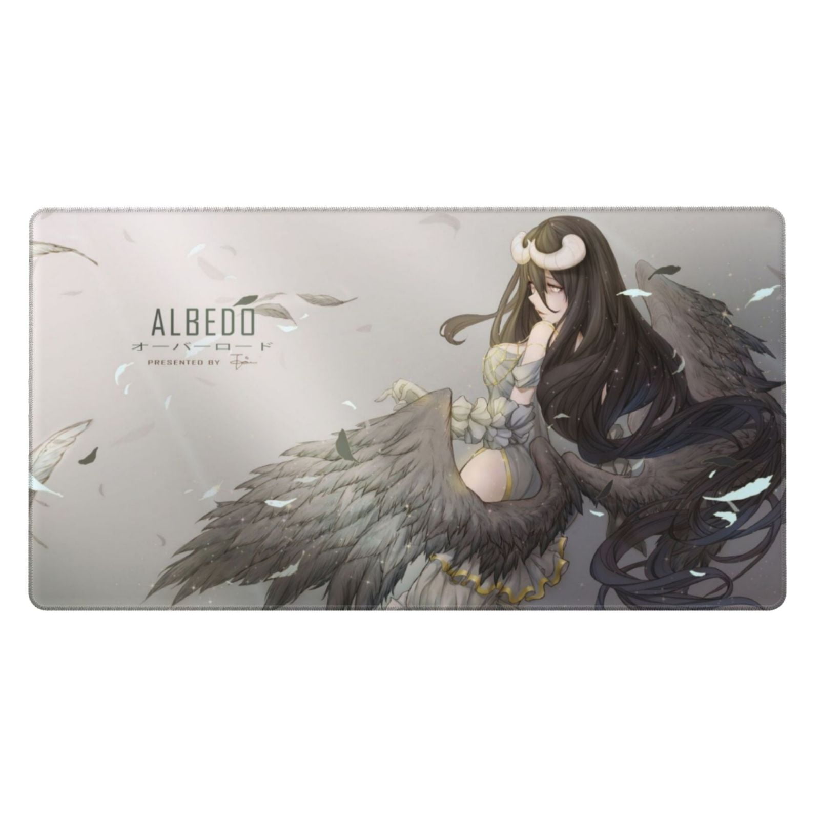 Anime Overlord Albedo Mouse Pad 16x29.5 Inch Computer Keyboard Mouse ...
