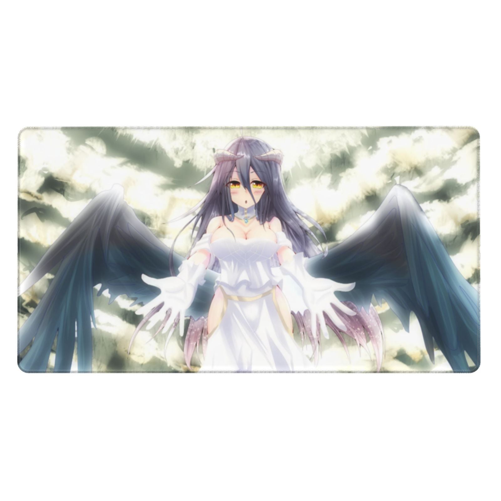 Anime Overlord Albedo Mouse Pad 16x29.5 Inch Computer Keyboard Mouse ...
