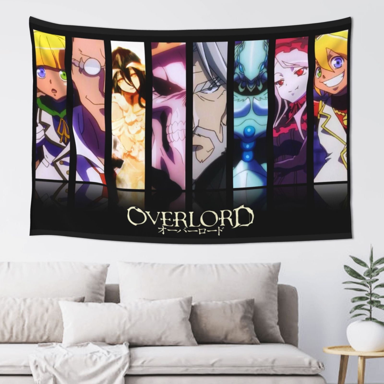 Anime Overlord Albedo Tapestry Wall Hanging Home Decoration Wall ...