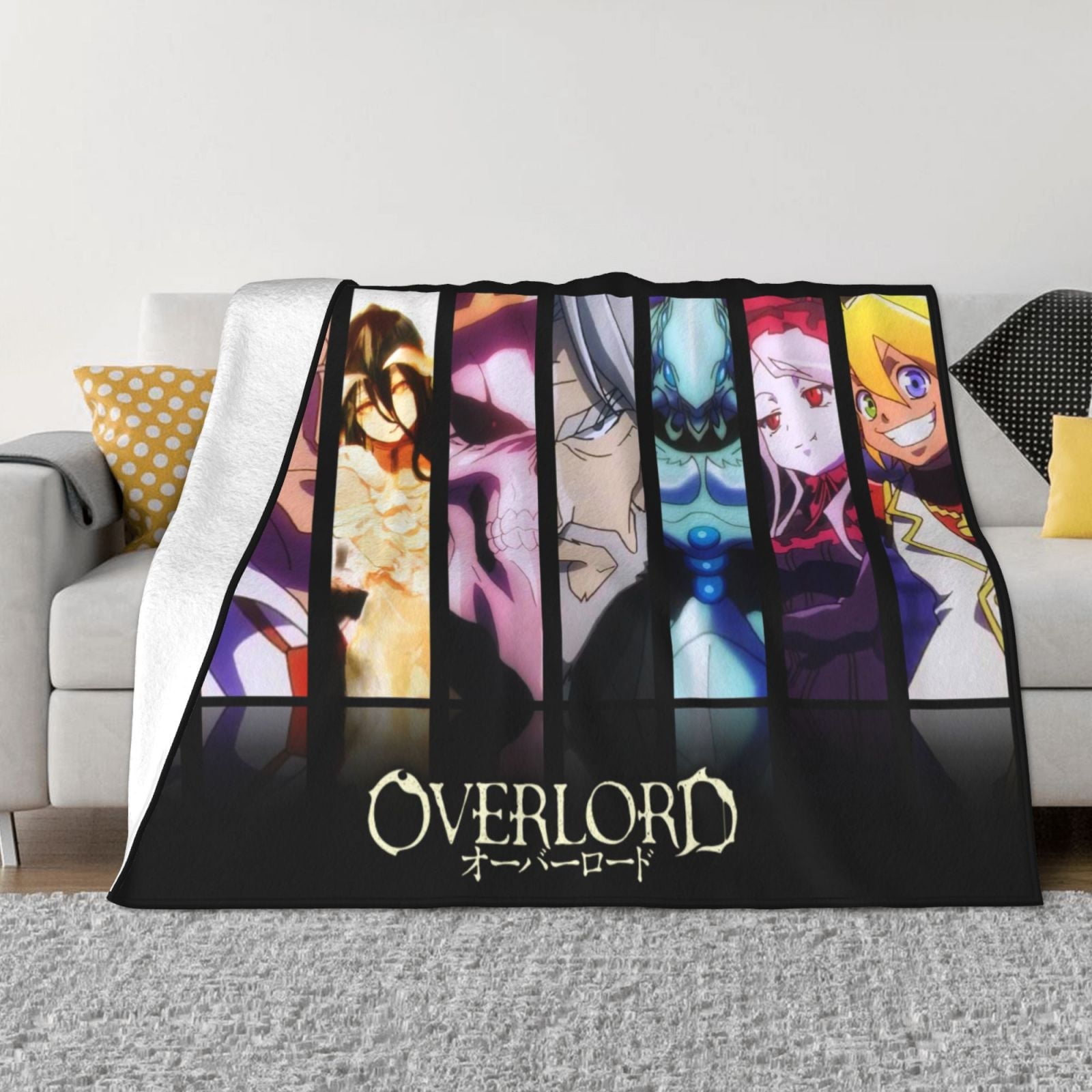 Anime Overlord Albedo Ultra-Soft Micro Fleece Blanket Throw All Season ...