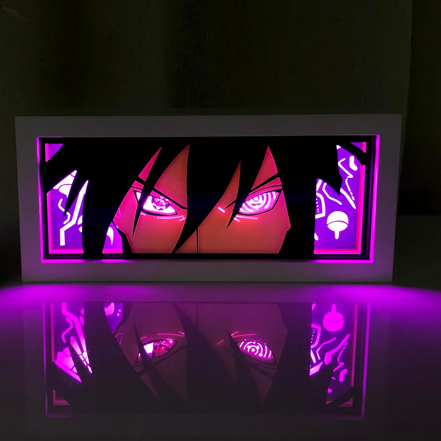 Anime Paper Cut Light Box Anime Led Light Box Handmade Manga Shadow ...