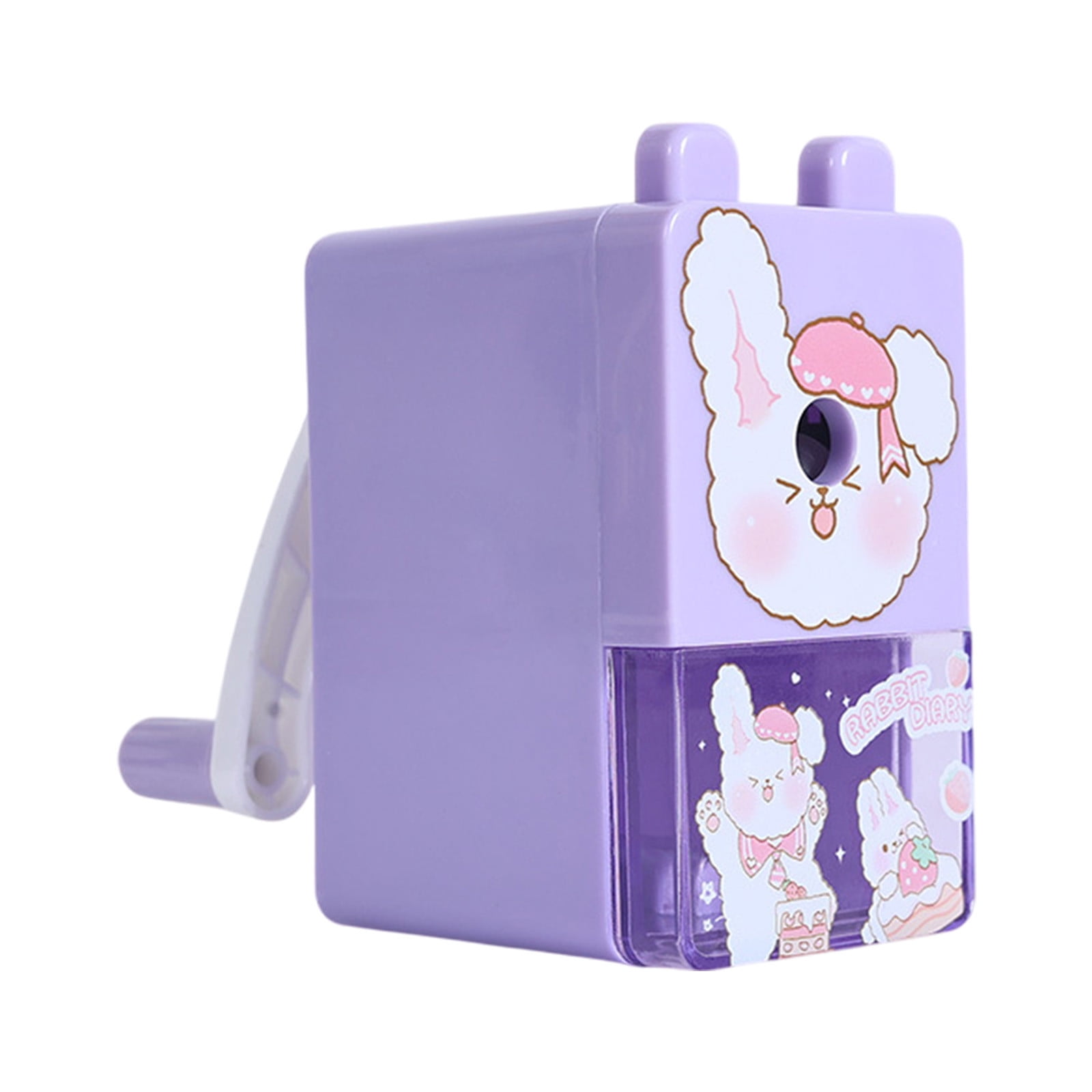 Anime Pencil Sharpener Hand Crank Automatic Lead Sharpener Labor-Saving ...
