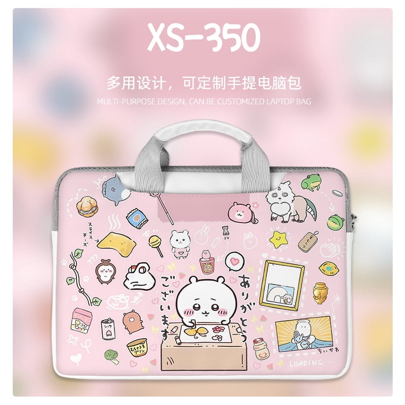 Anime Peripheral Chiikawa Laptop Bag Cute Large Capacity Tablet ...