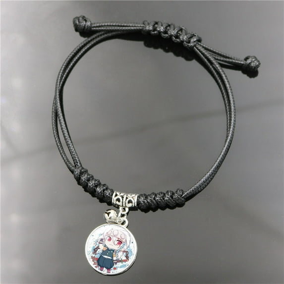 Anime Peripheral Demon Slayer Woven Bracelet Charcoal Jiro Zui ...