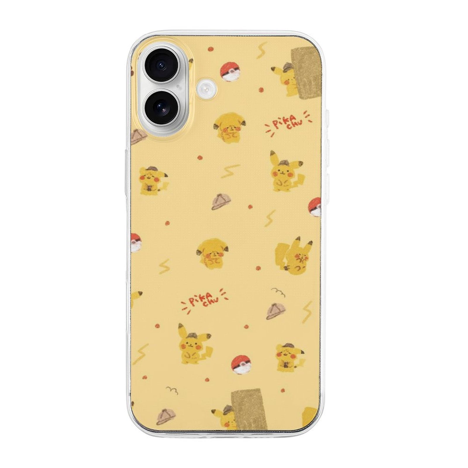Anime Pikachu Case for iPhone 16 Plus Phonecase Anime Anime Pikachu ...