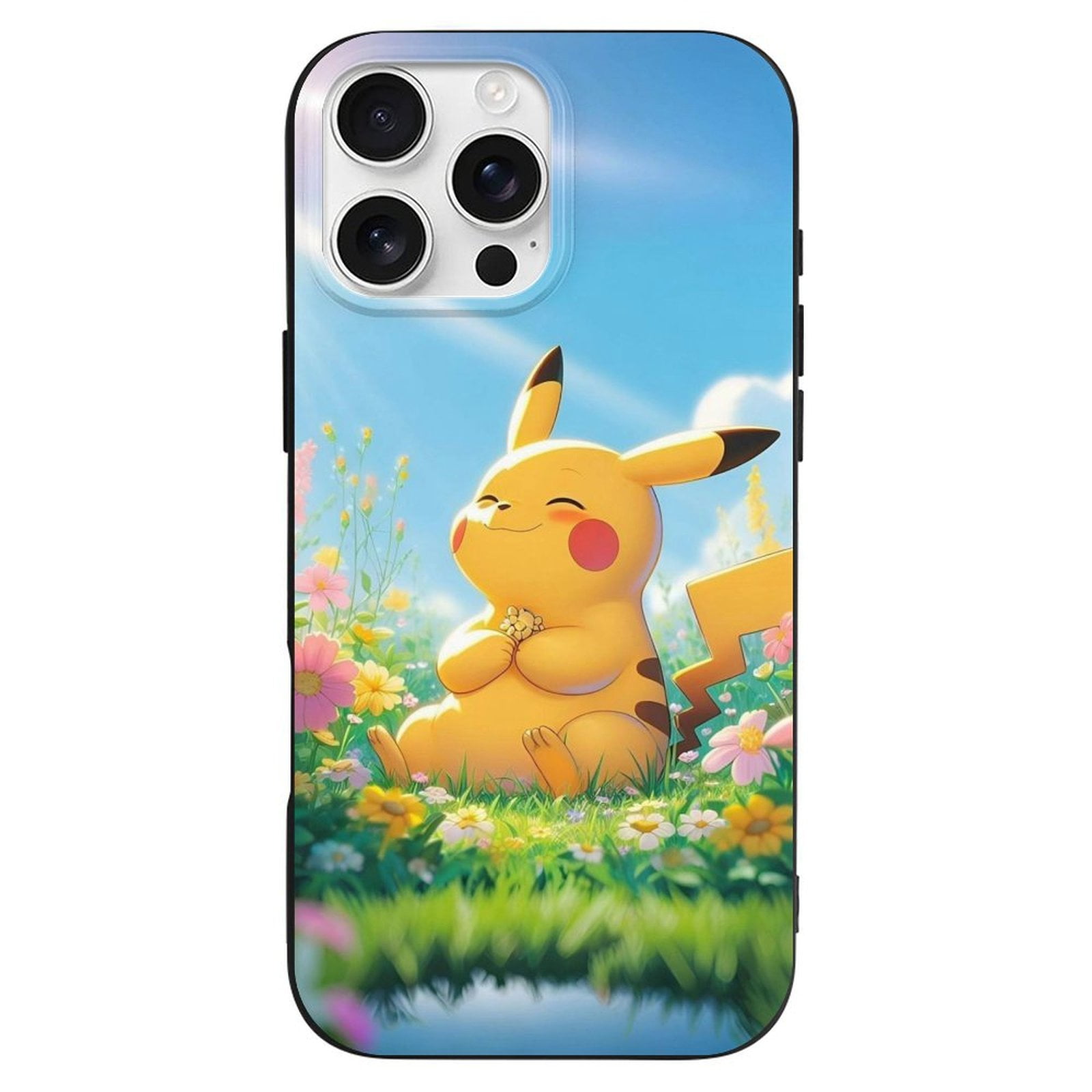 Anime Pikachu Case for iPhone 16 Pro Max Phonecase Anime Anime Pikachu ...