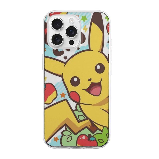 Anime Pikachu Case for iPhone 16 Pro Max Phonecase Anime Anime Pikachu ...