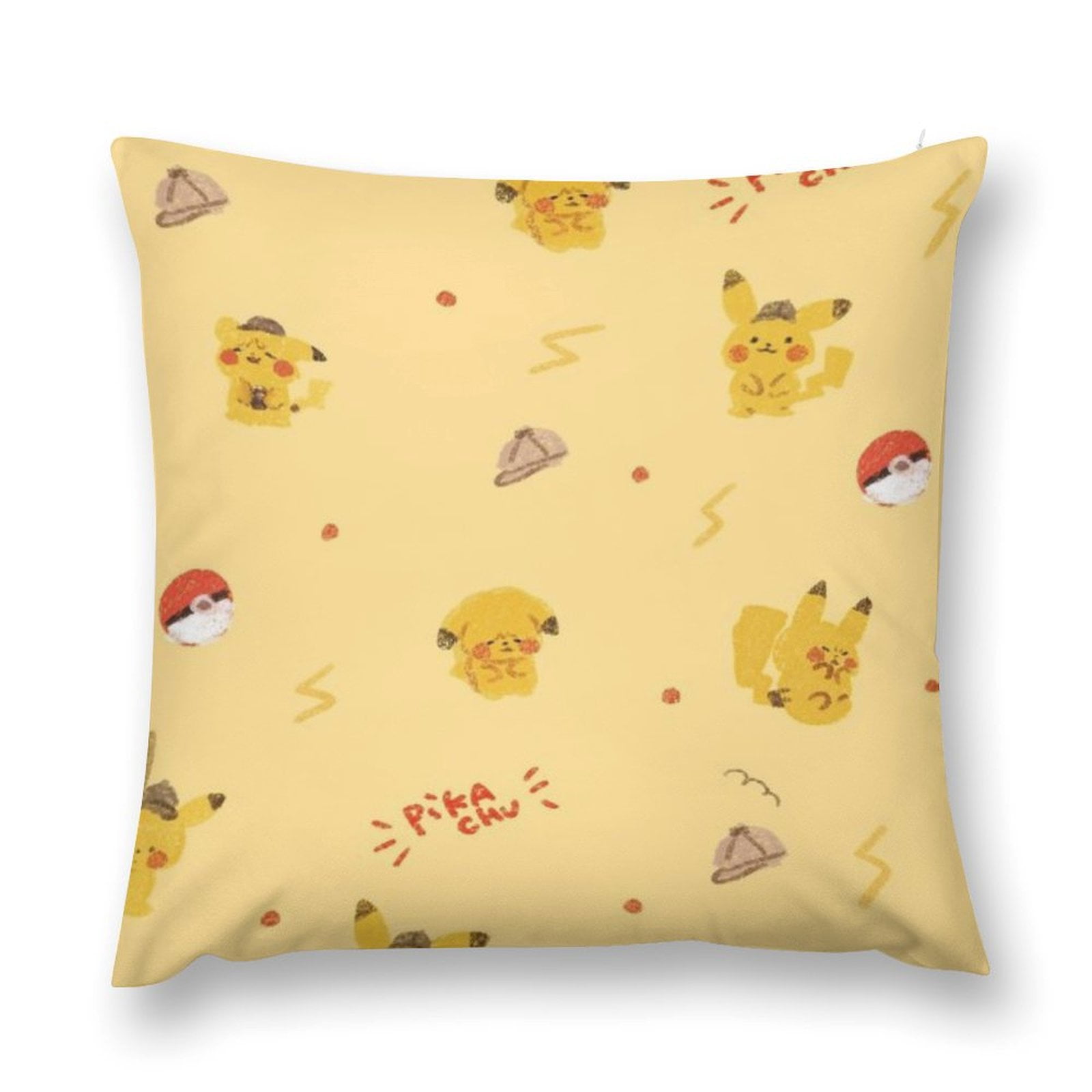 Anime Pikachu Pillowcases Pikachu Merch 24 "x24 " Anime Decorative ...