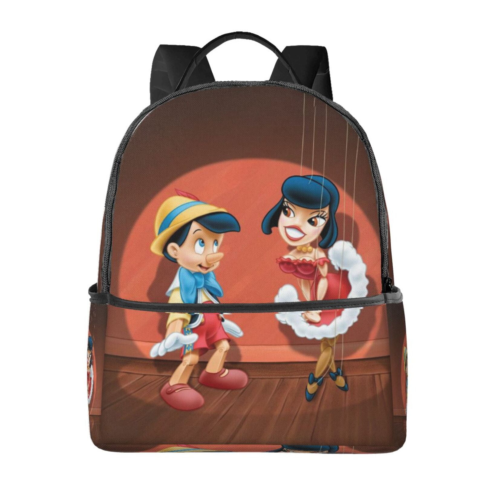 Anime Pinoc-Chi Backpack Cartoon Travel Bag Leather Daypack Casual ...
