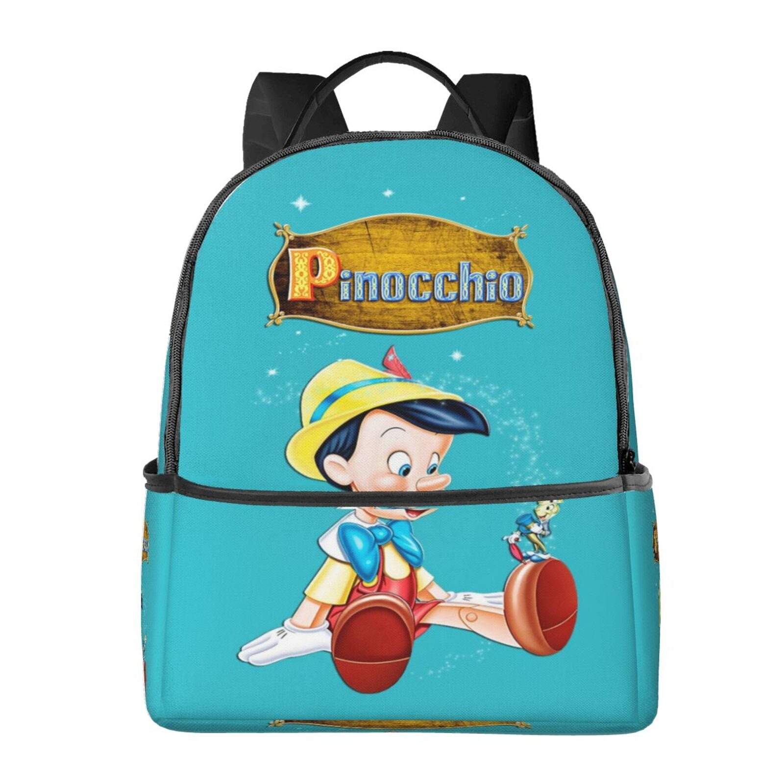 Anime Pinoc-Chi Backpack Cartoon Travel Bag Leather Daypack Casual ...