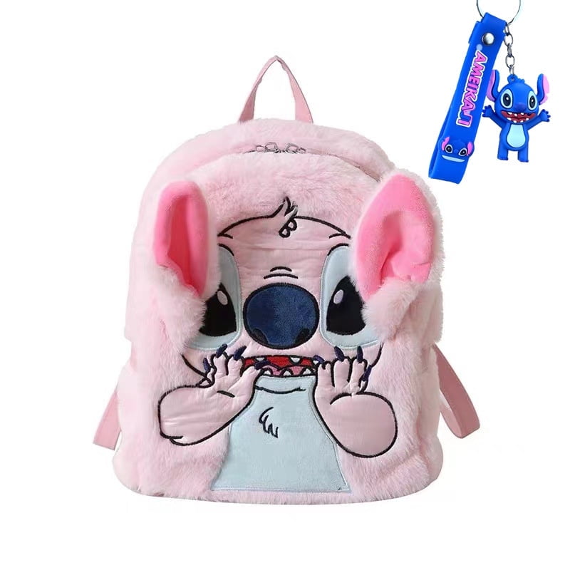 Anime Plush Backpack Cartoon Plush Travel Backpack Anime Cute Furry ...