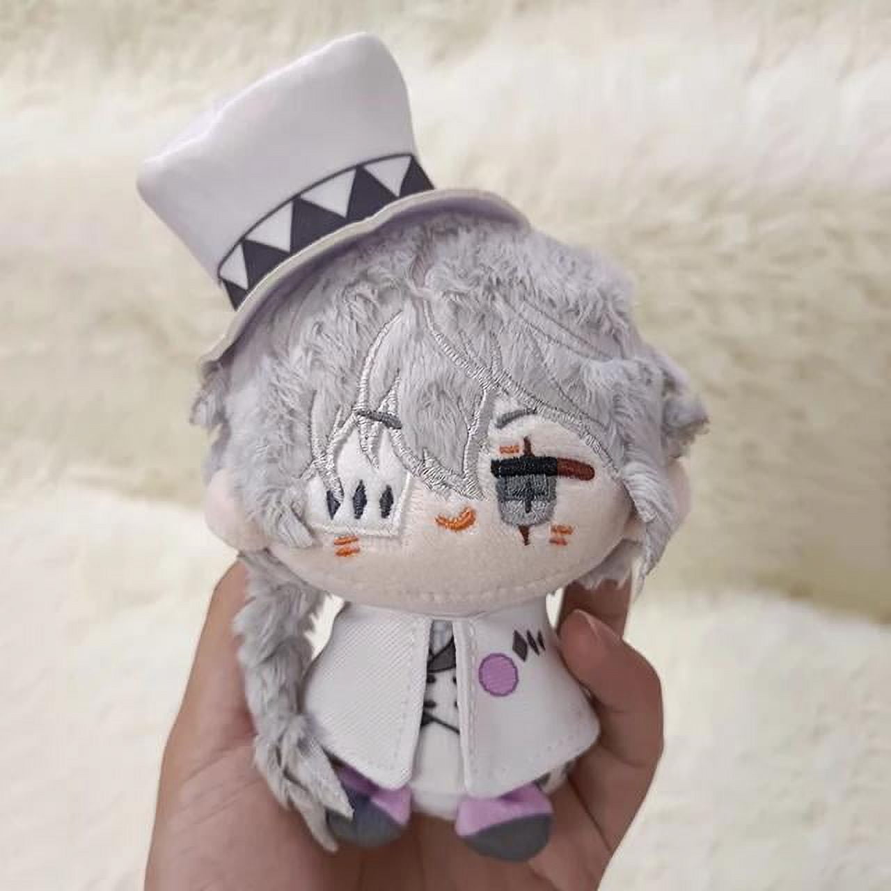 Anime Plush Keychain for Backpack, 4" Cute Chibi Plush Figure Key Chain ...