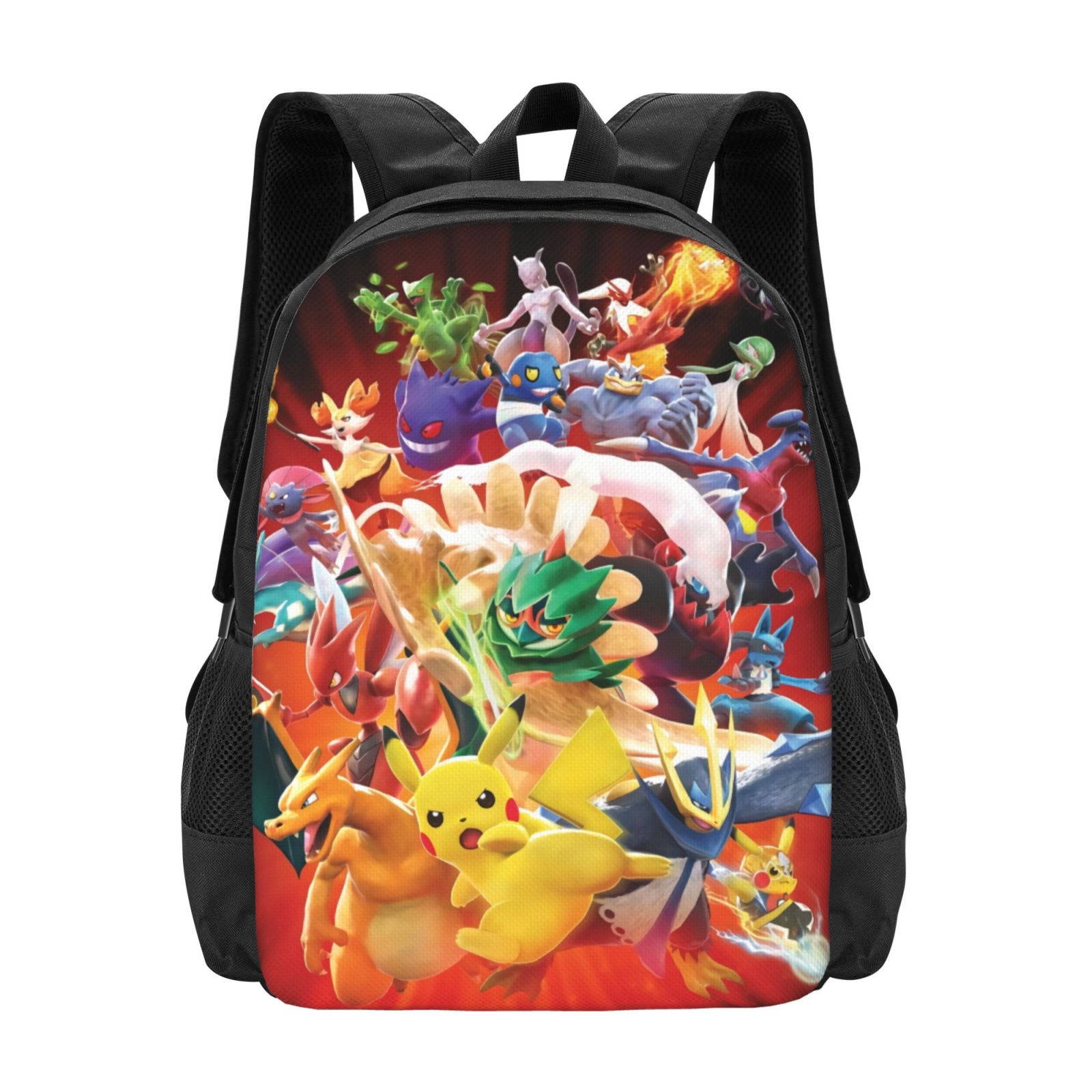 Anime Po_kemon Backpack Lightweight Casual Laptop Backpacks Travel ...