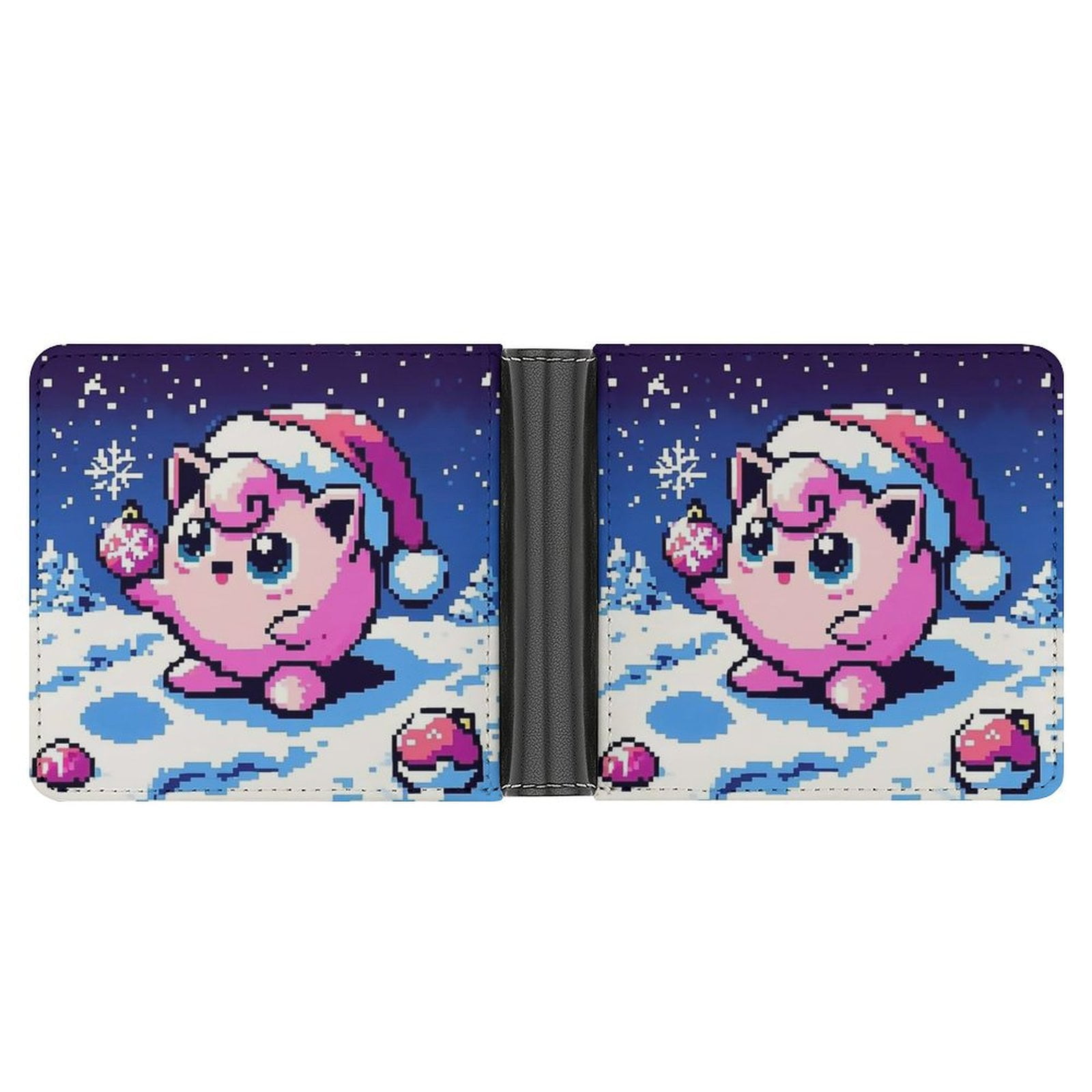 Anime Pokémon Wallet For Men Purse Leather Bifold Wallet Pokémon Merch ...