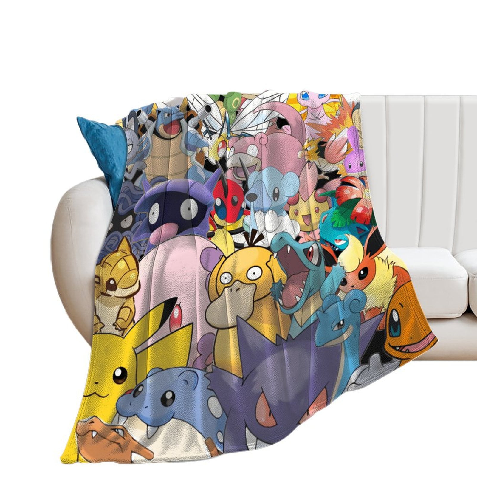 Anime Pokemon Blankets Pokemon Throw Blanket 40"*50" （100*130cm ...