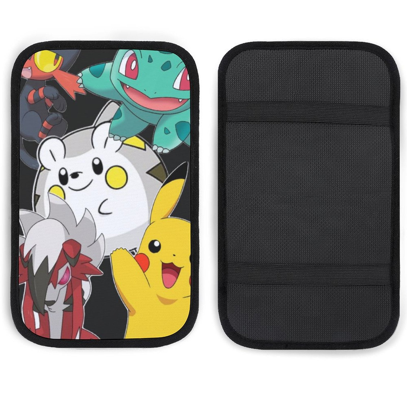 Anime Pokemon Car Armrest Cover Auto Center Console Pad Car handrail ...