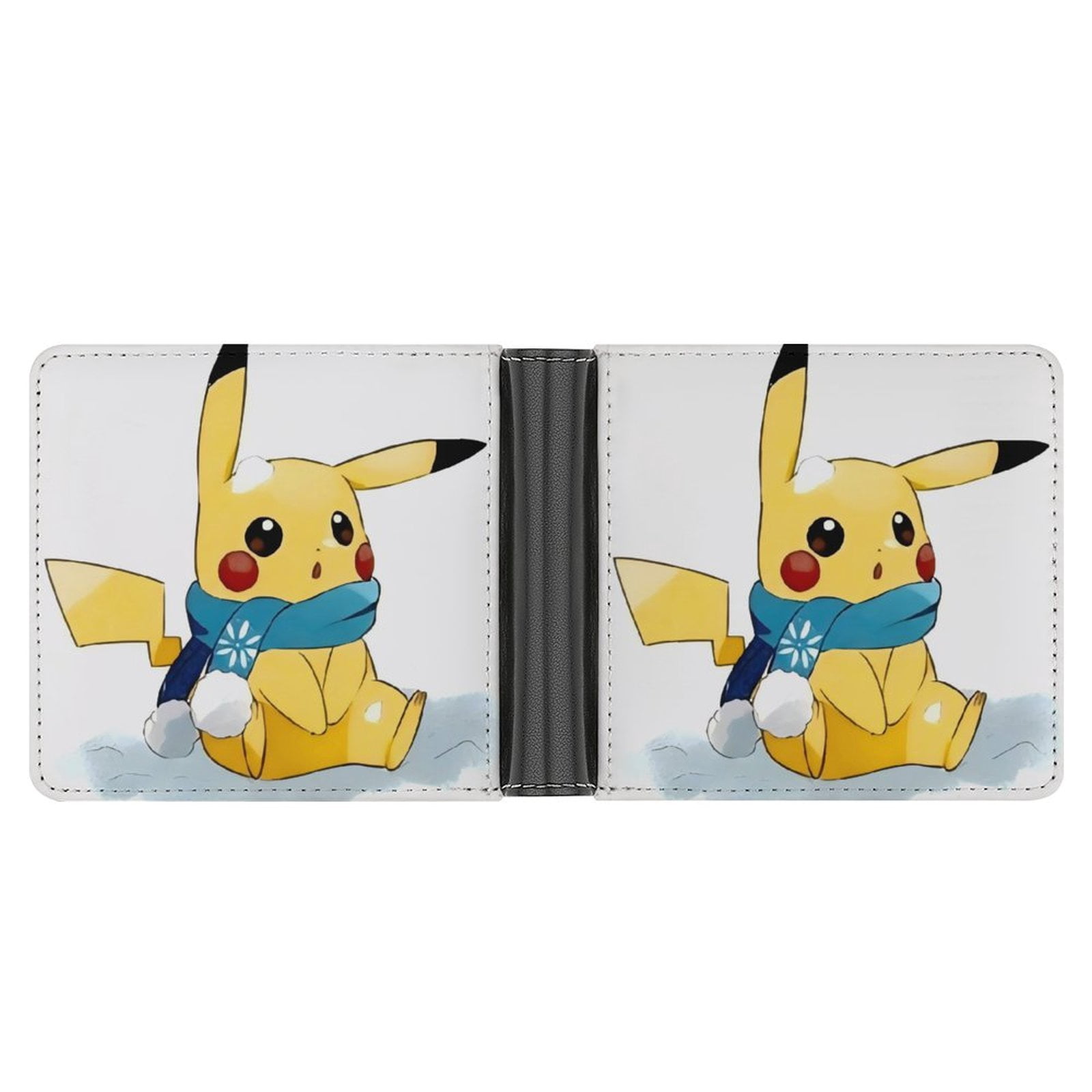 Anime Pokemon Christmas Wallet For Men Purse Leather Bifold Wallet ...
