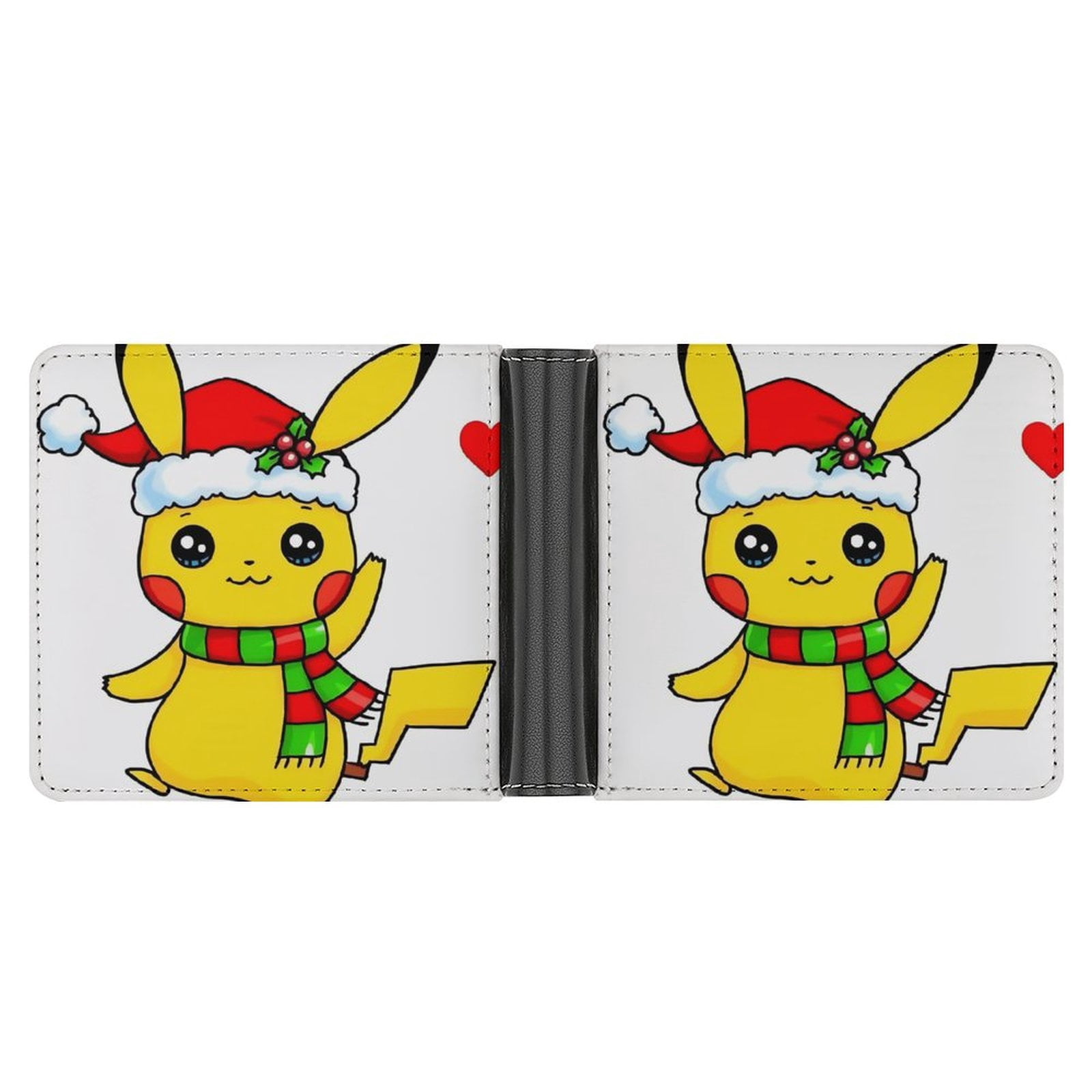 Anime Pokemon Christmas Wallet For Men Purse Leather Bifold Wallet ...