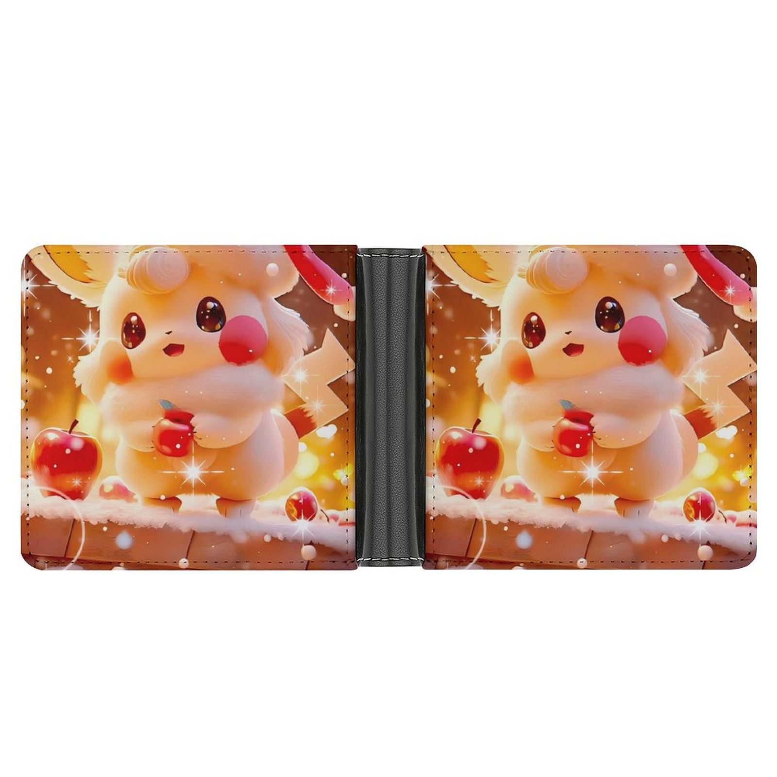 Anime Pokemon Christmas Wallet For Men Purse Leather Bifold Wallet ...