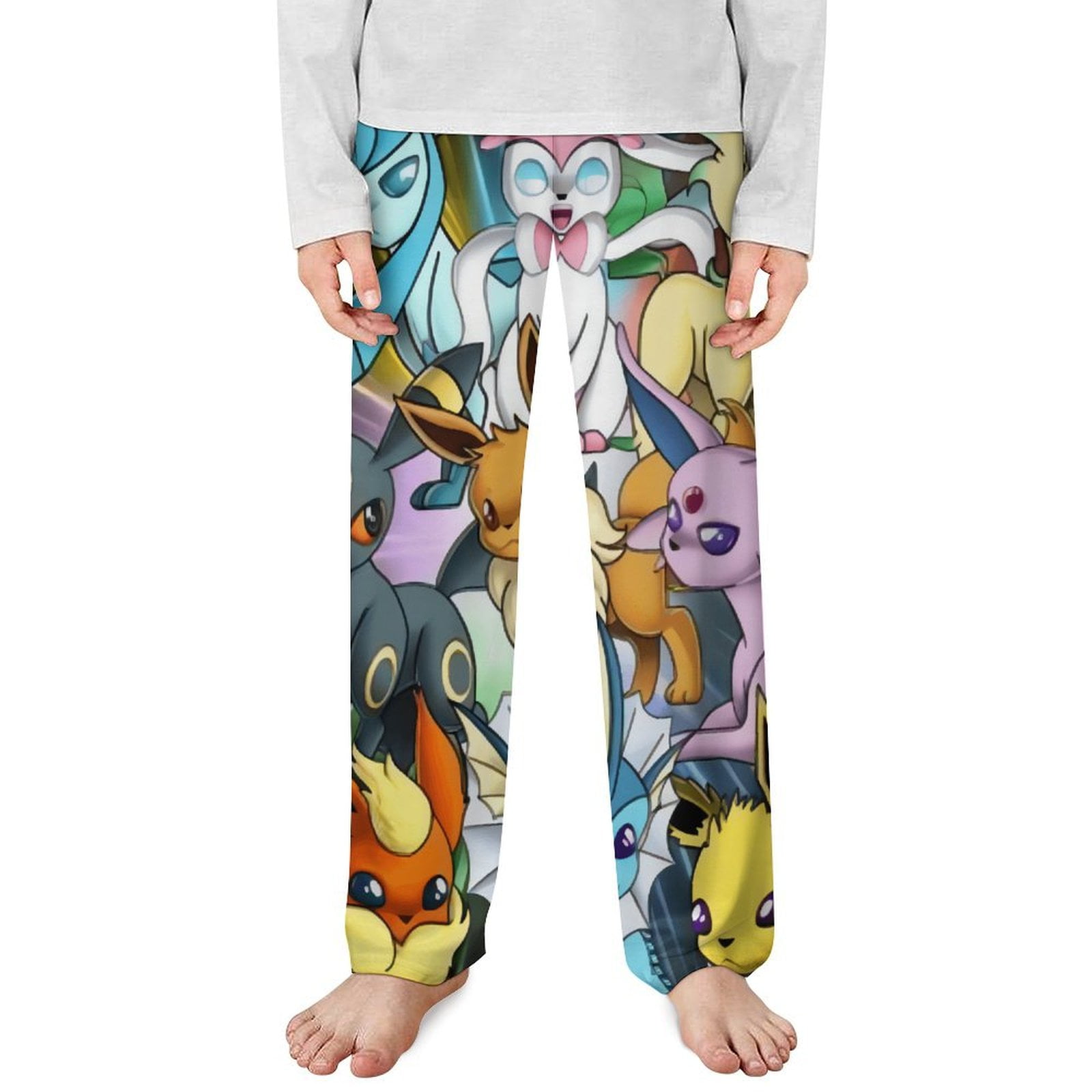 Anime Pokemon Pajama Pants for Kids Anime Sleep Bottoms Pokemon Merch ...