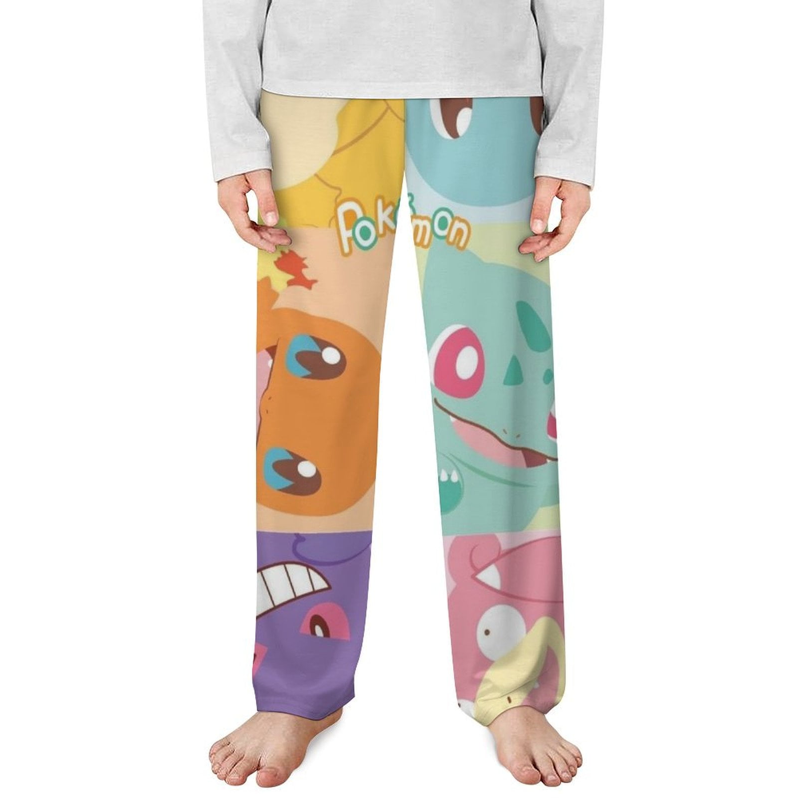 Anime Pokemon Pajama Pants for Kids Anime Sleep Bottoms Pokemon Merch ...