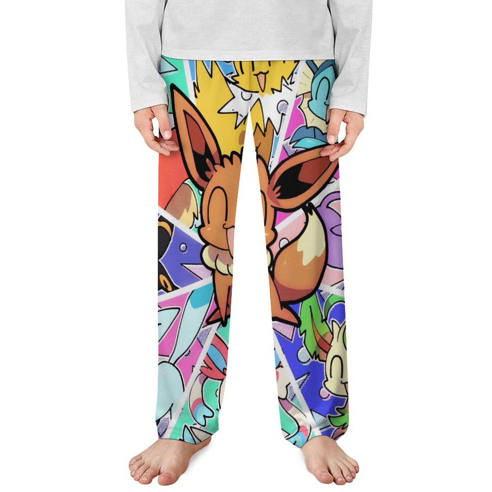 Anime Pokemon Pajama Pants for Kids Anime Sleep Bottoms Pokemon Merch ...