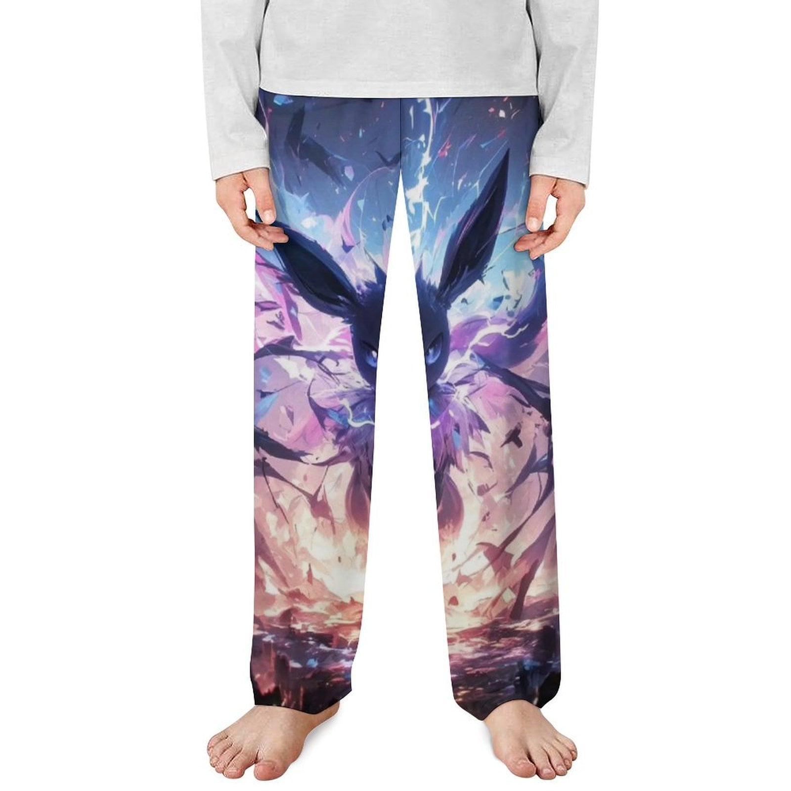 Anime Pokemon Pajama Pants for Kids Anime Sleep Bottoms Pokemon Merch ...