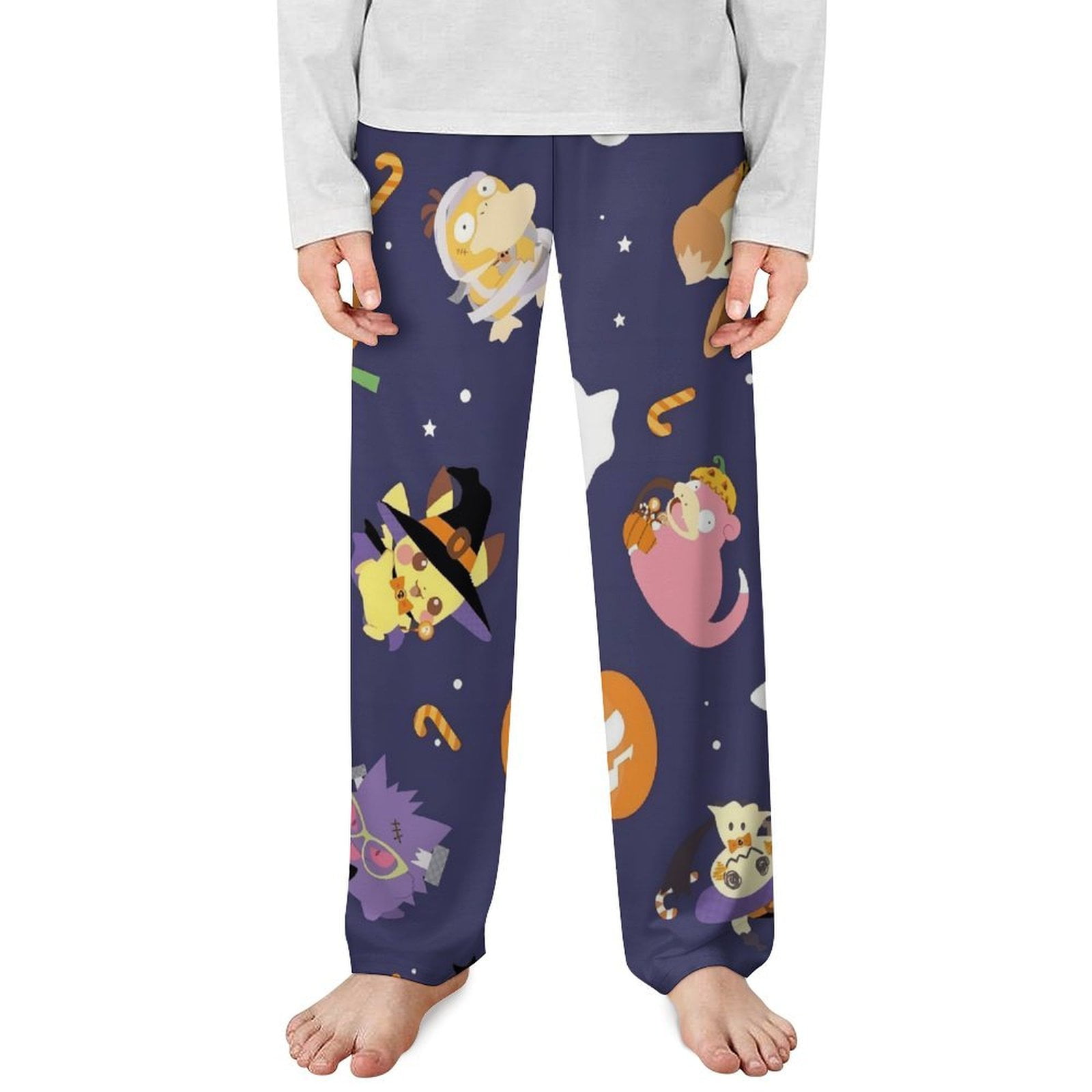 Anime Pokemon Pajama Pants for Kids Anime Sleep Bottoms Pokemon Merch ...