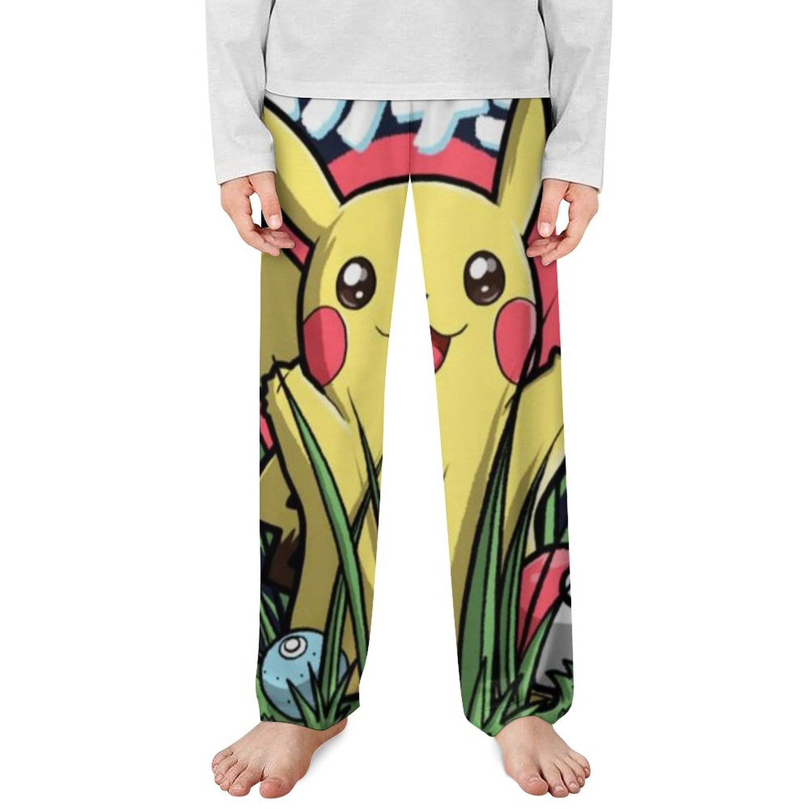 Anime Pokemon Pajama Pants for Kids Anime Sleep Bottoms Pokemon Merch ...